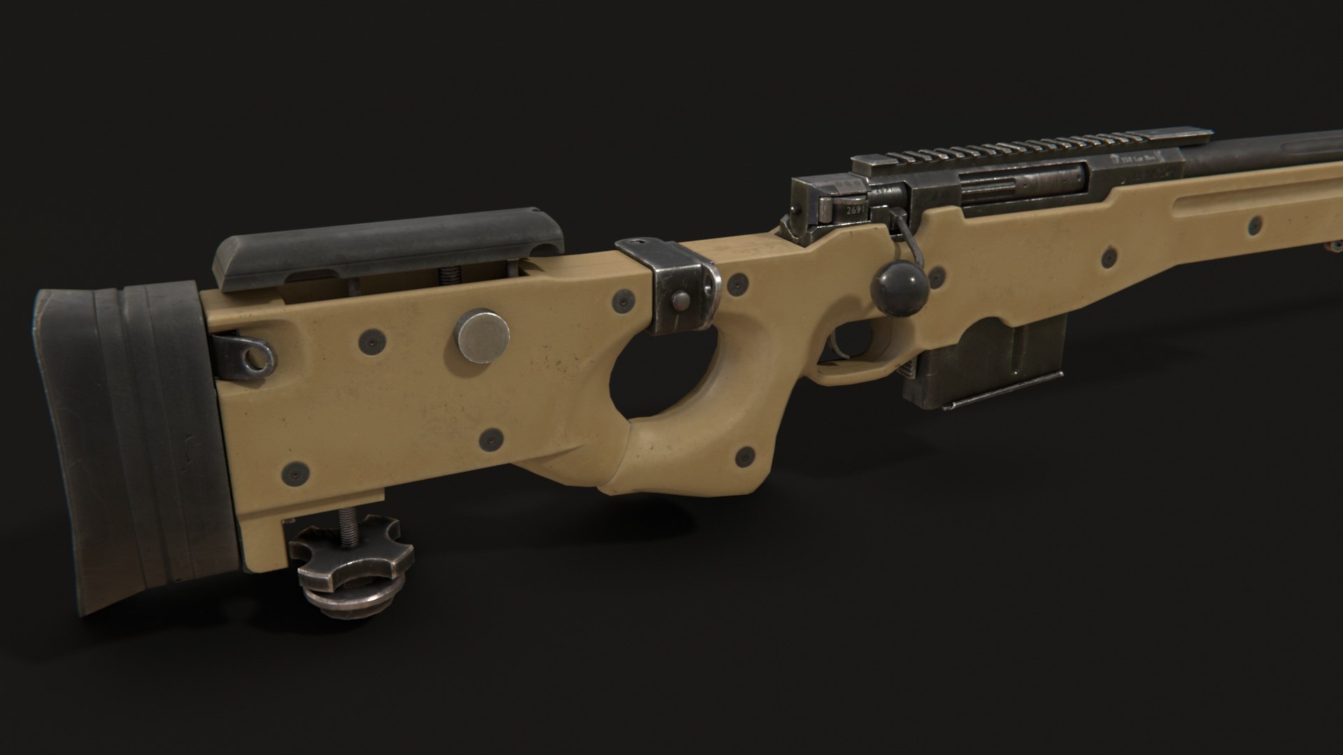 3D Awm Arctic Warfare Magnum Model - TurboSquid 1607679