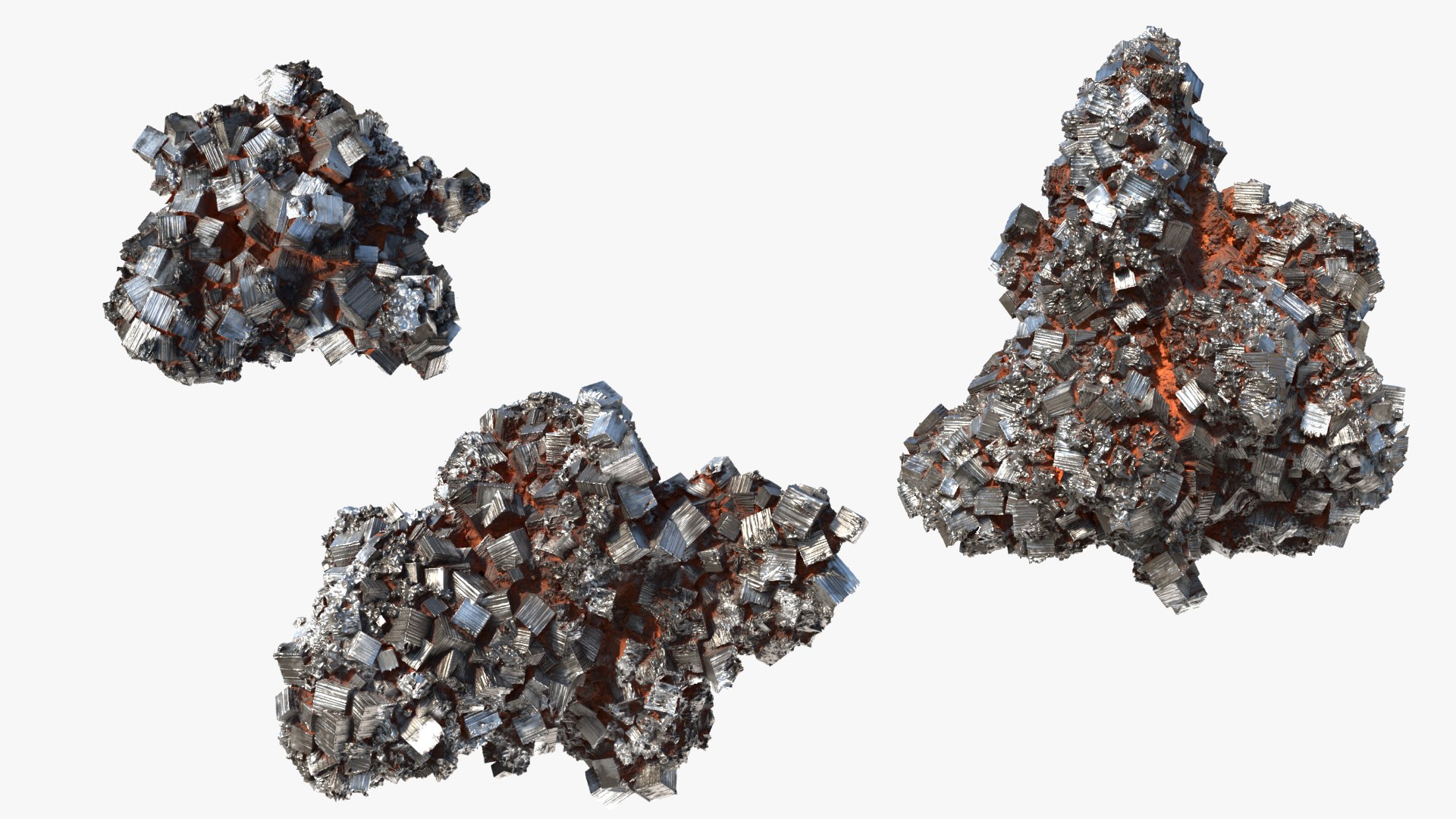 3D Model Crystal Ore Collection - TurboSquid 1850017