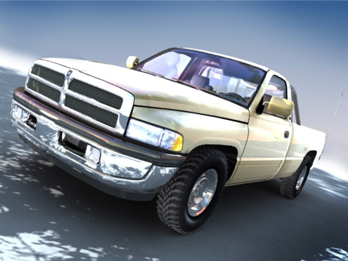 Dodge Ram 2500 3d Model