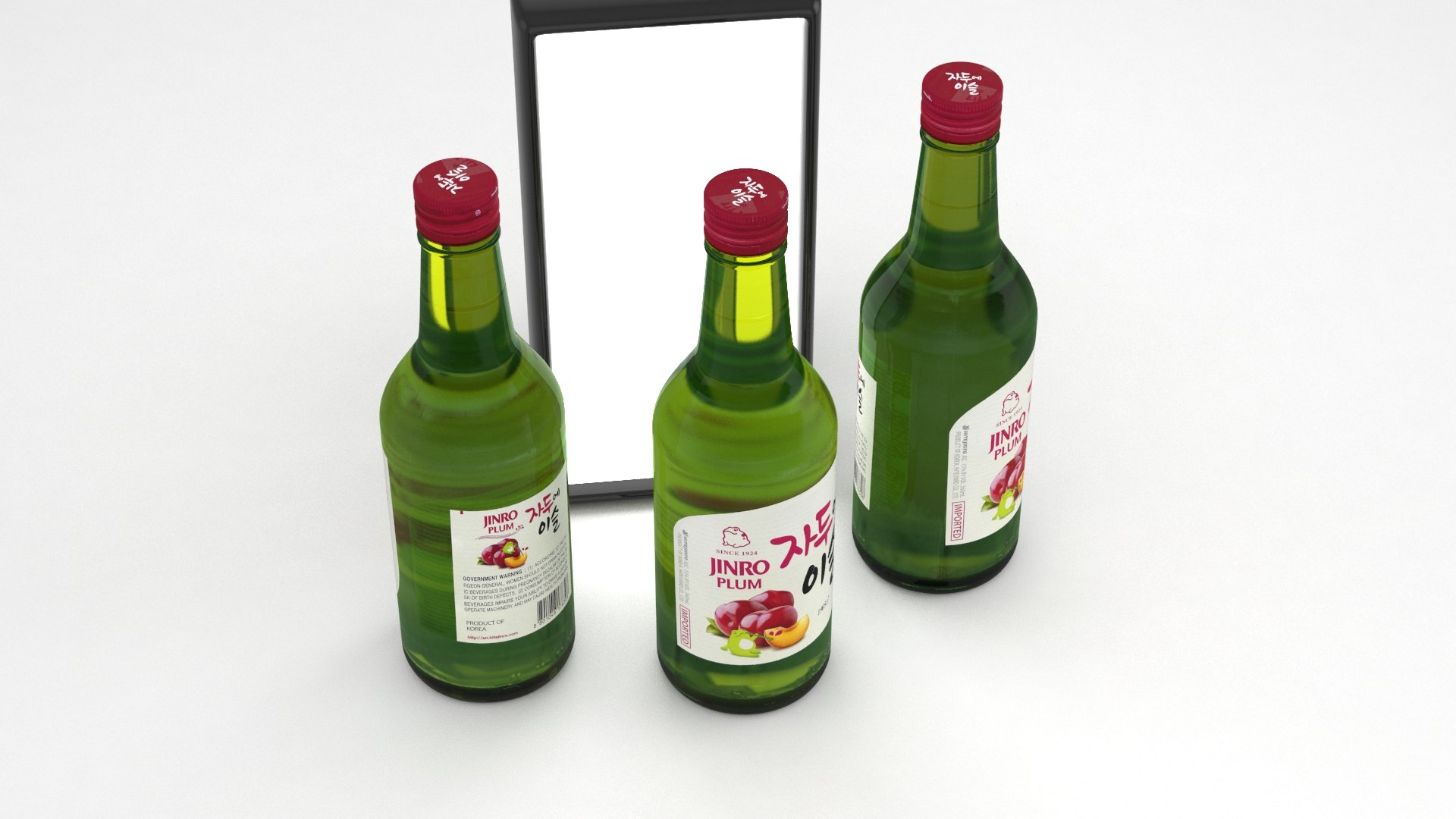 Bottle Alcohol 3D Model - TurboSquid 1600712
