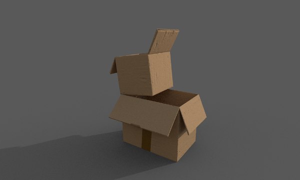 Free 3D Box Models | TurboSquid