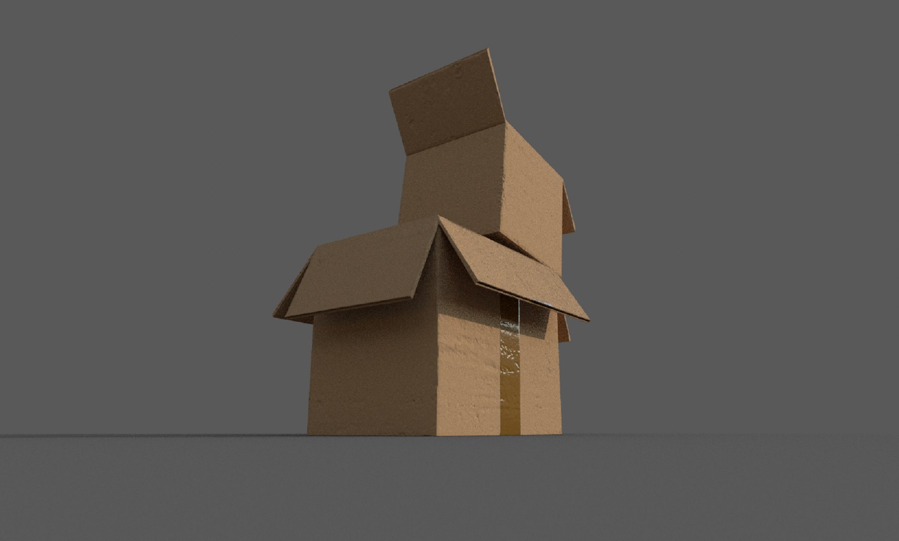 Free Carboard Boxes 3D Model - TurboSquid 1811233