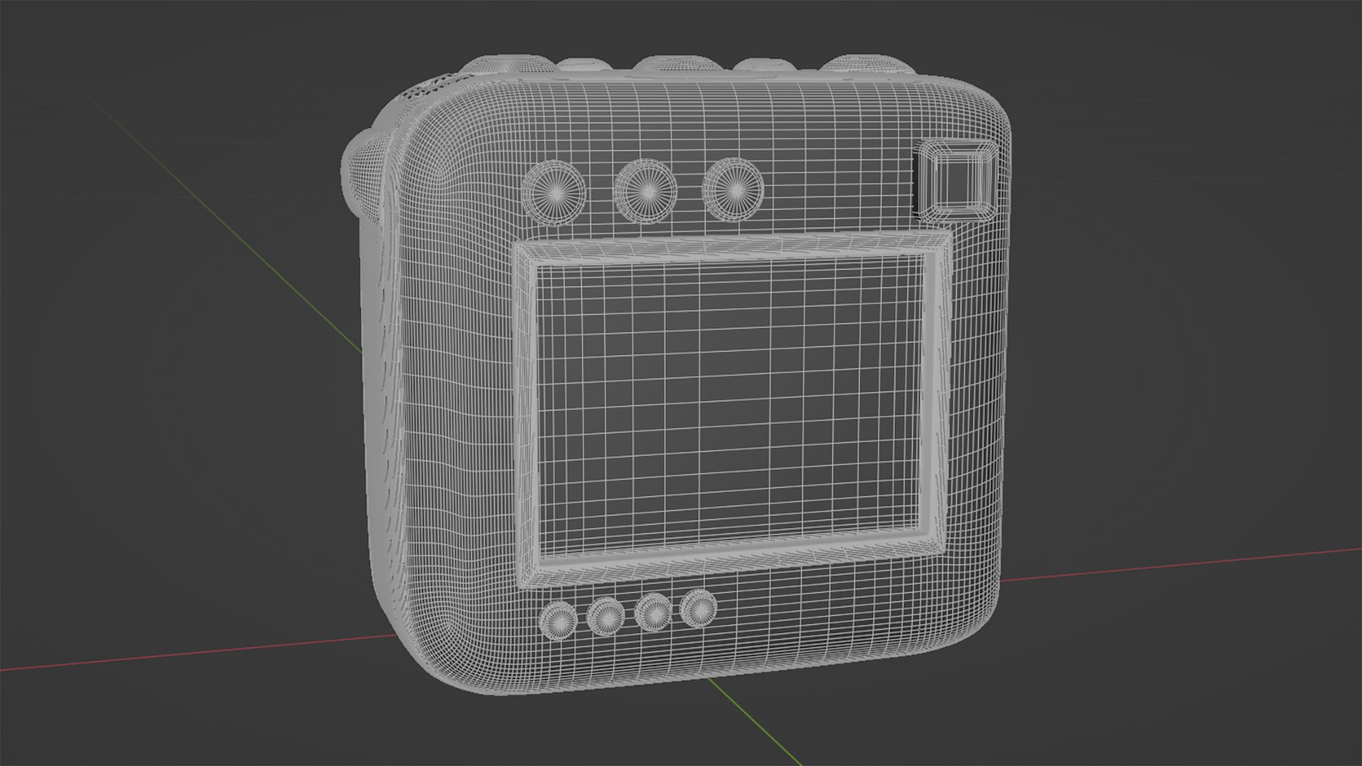 3D Holographic Design Instant Camera - TurboSquid 2289960