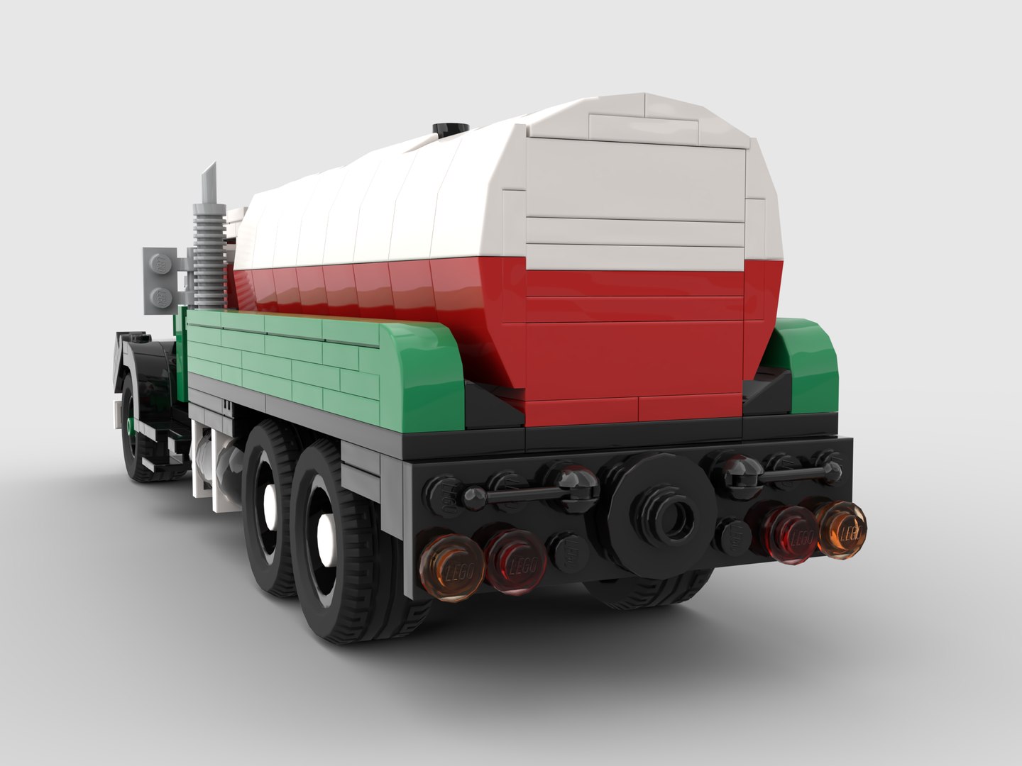 3D Vintage Heavy Tanker Truck Octan Livery LEGO TOY Model - TurboSquid ...
