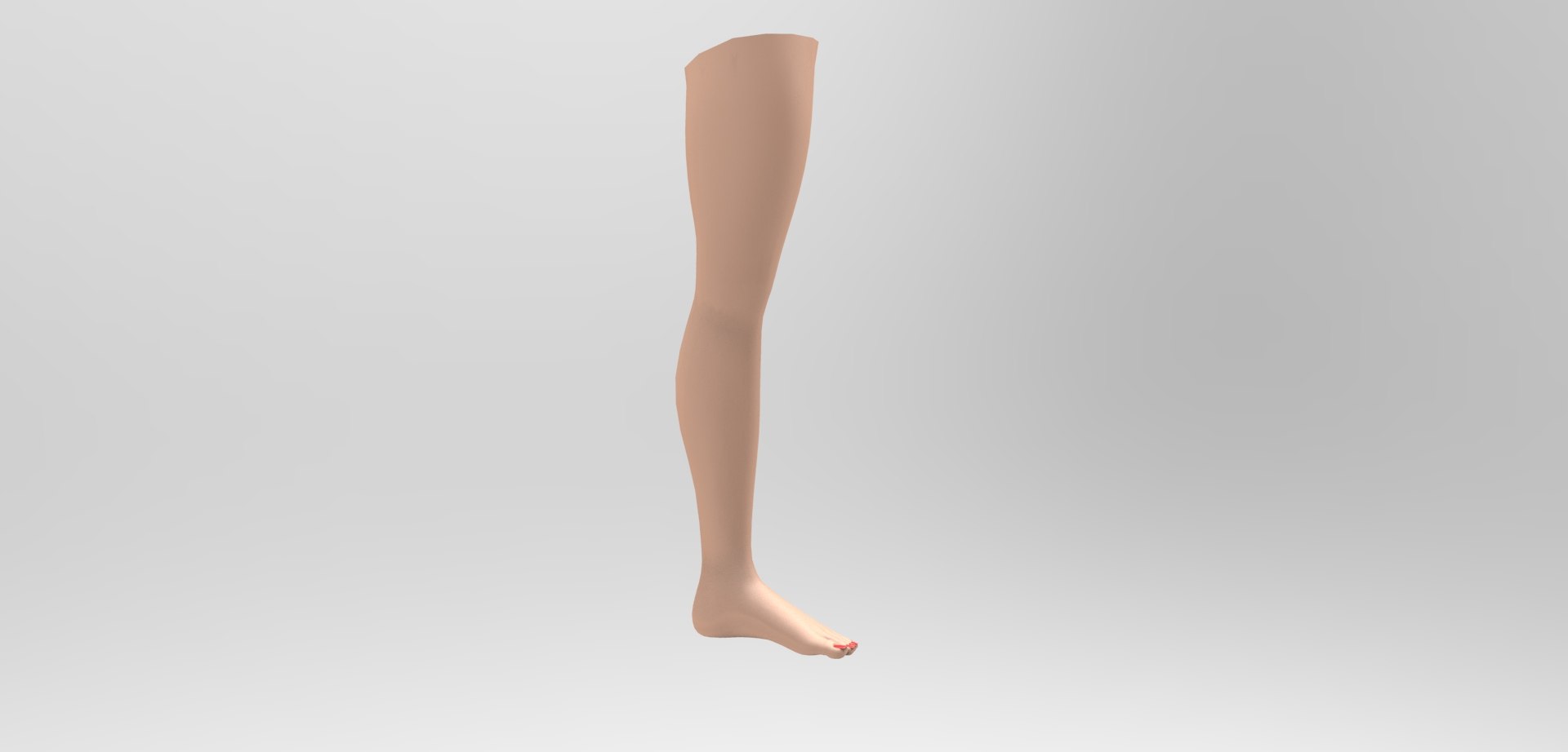 3ds girl leg