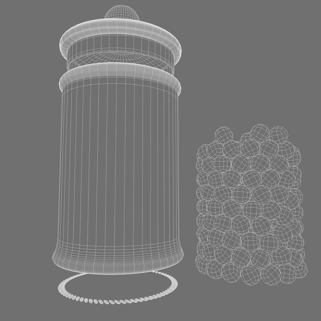 3d Chewing-gum Jar