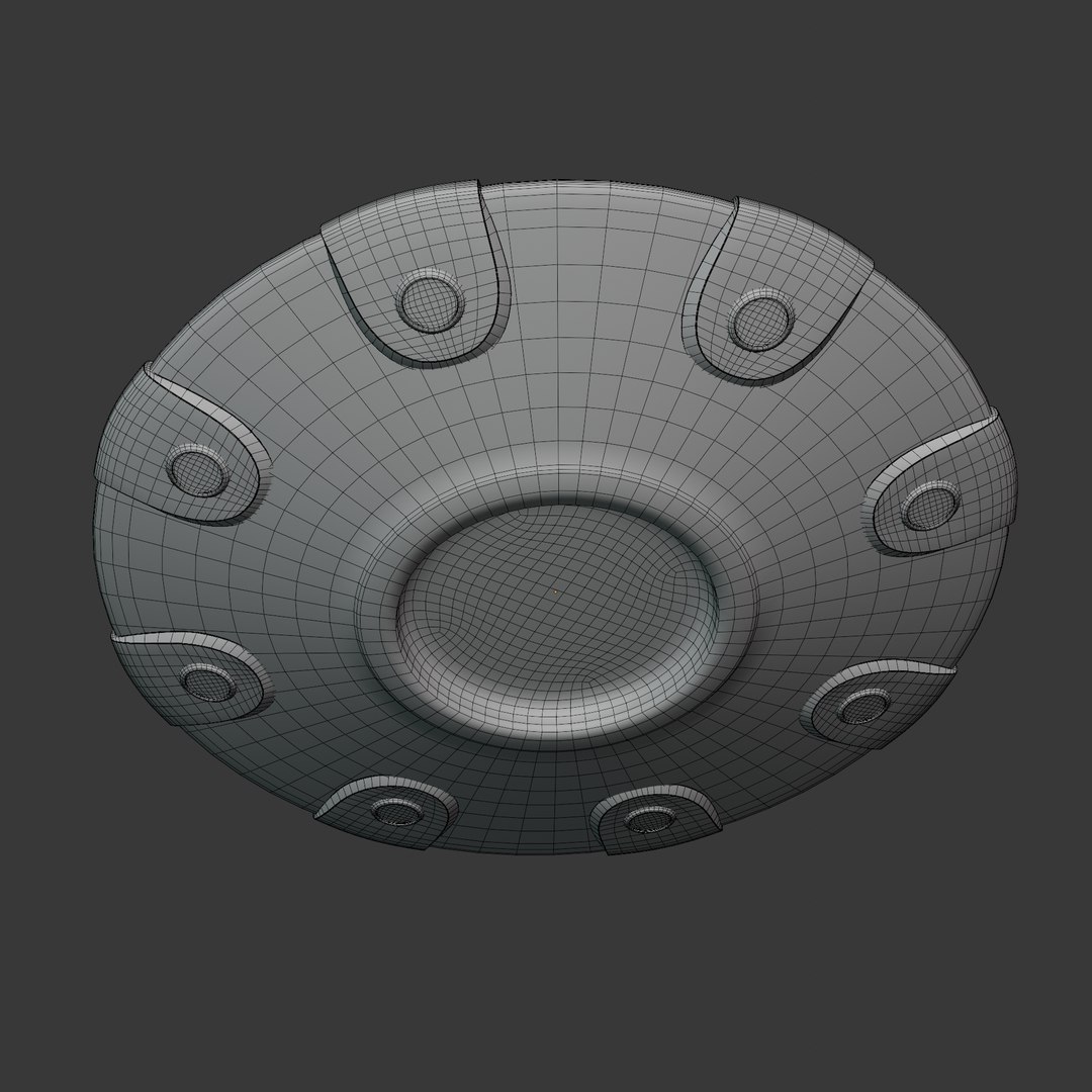 3D Model Classic UFO - TurboSquid 2217373