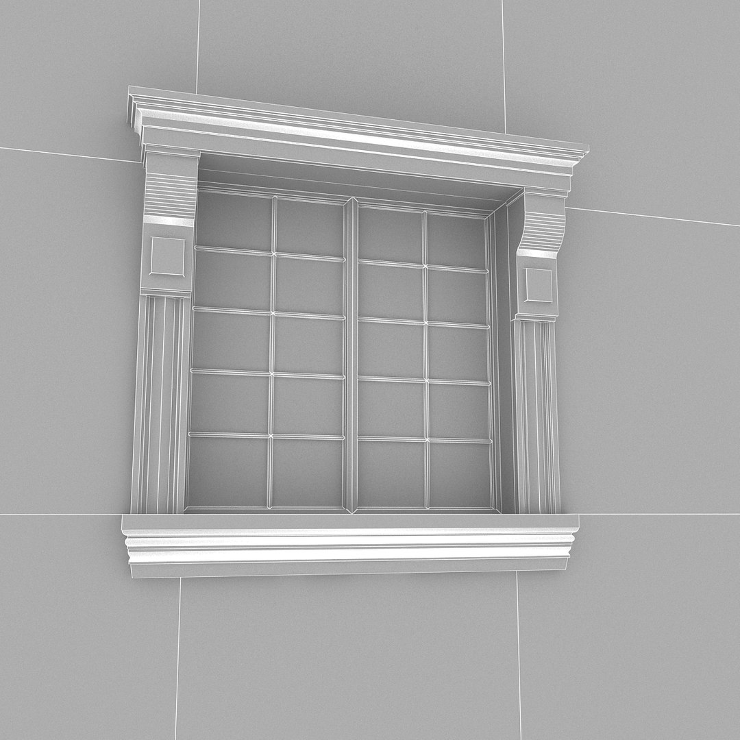 Window Frame 3D Model - TurboSquid 1446275