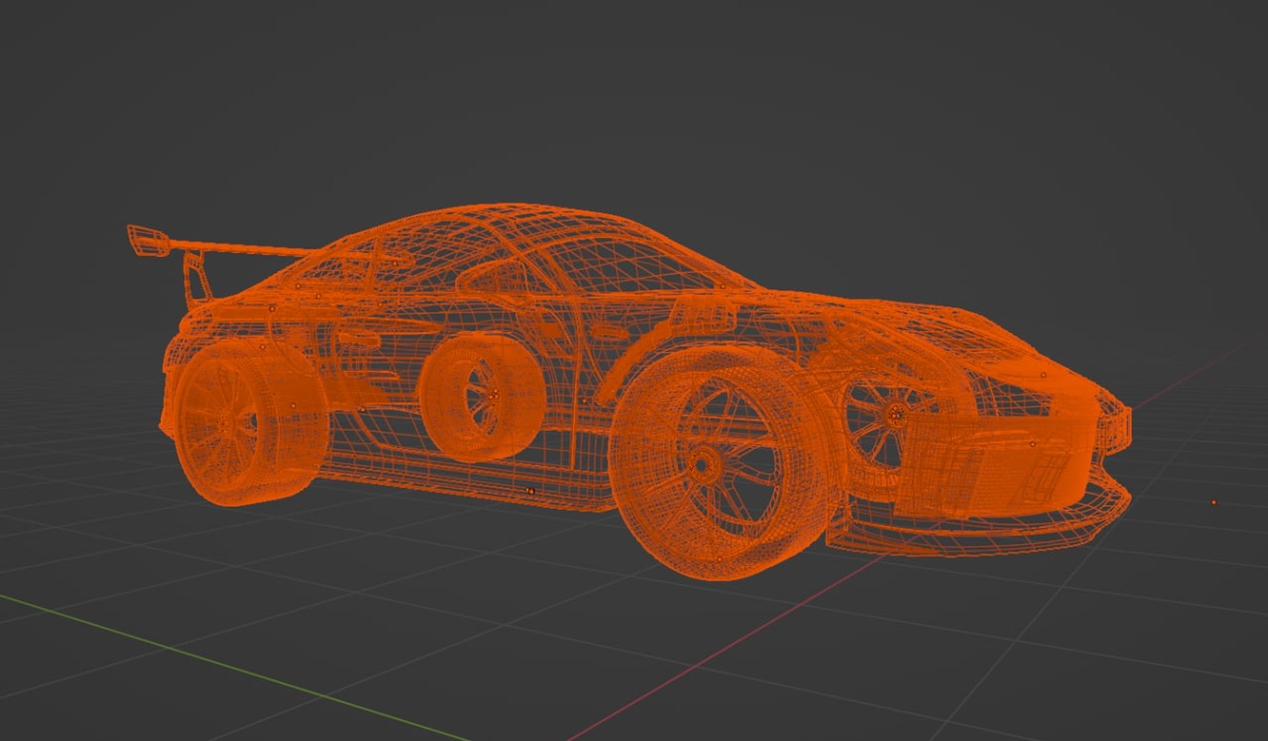 3D Porshche 911 Gt3 Rs 2018 - TurboSquid 2048262