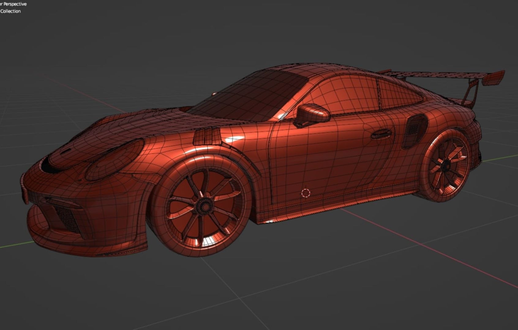 3D Porshche 911 Gt3 Rs 2018 - TurboSquid 2048262