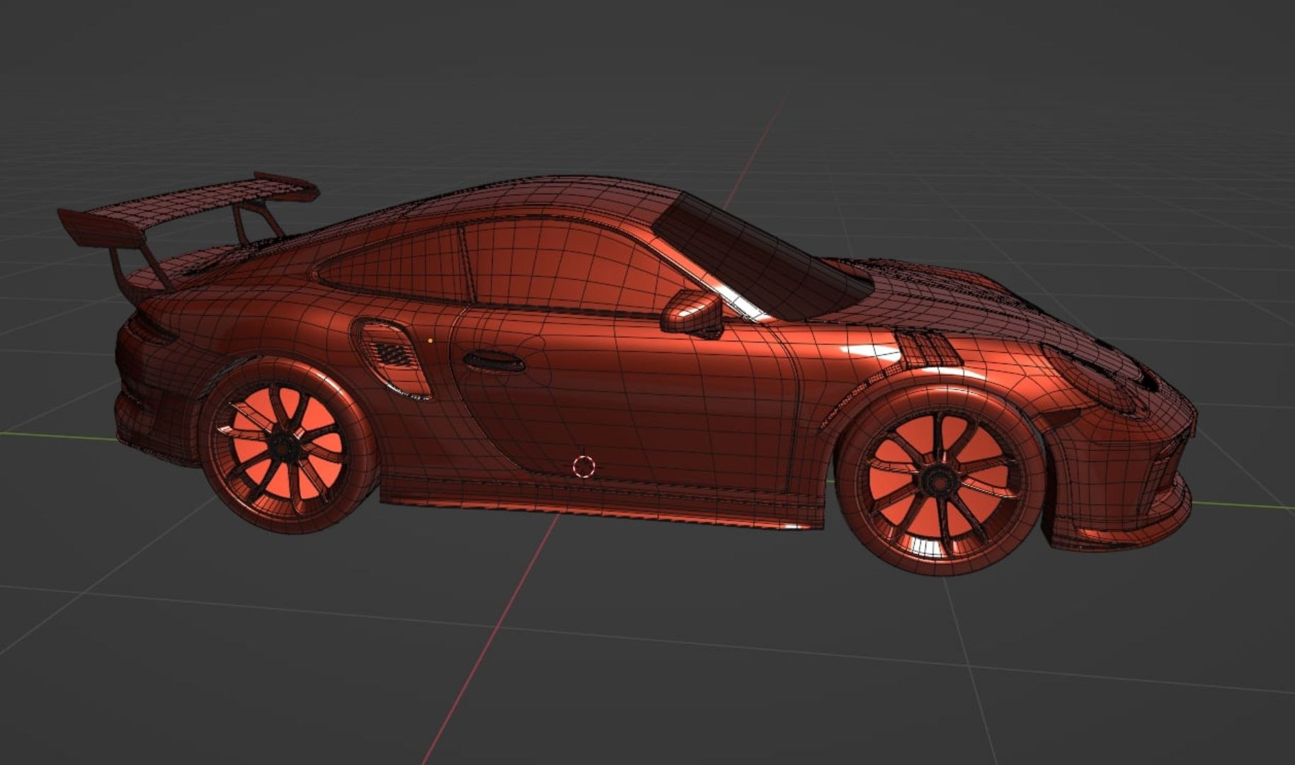 3D Porshche 911 Gt3 Rs 2018 - TurboSquid 2048262