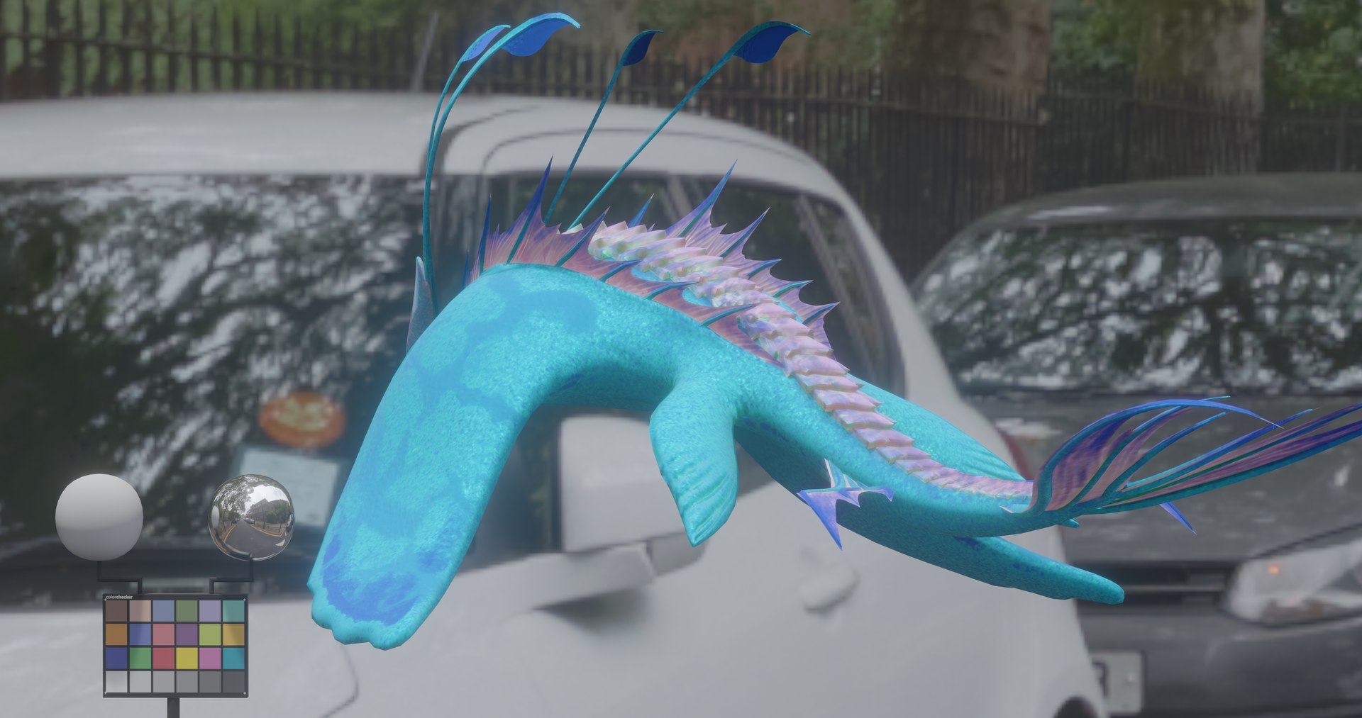 3D Flying sea creature - Rigged - TurboSquid 2085658