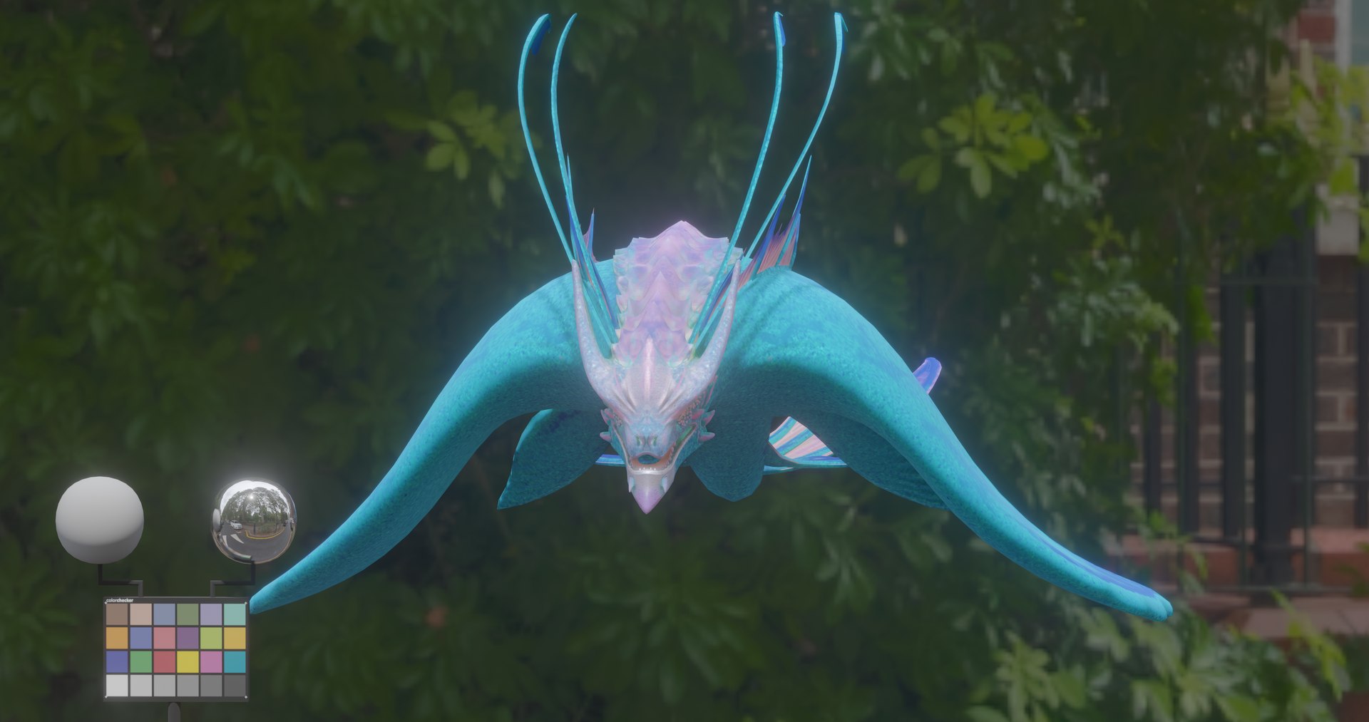 3D Flying sea creature - Rigged - TurboSquid 2085658