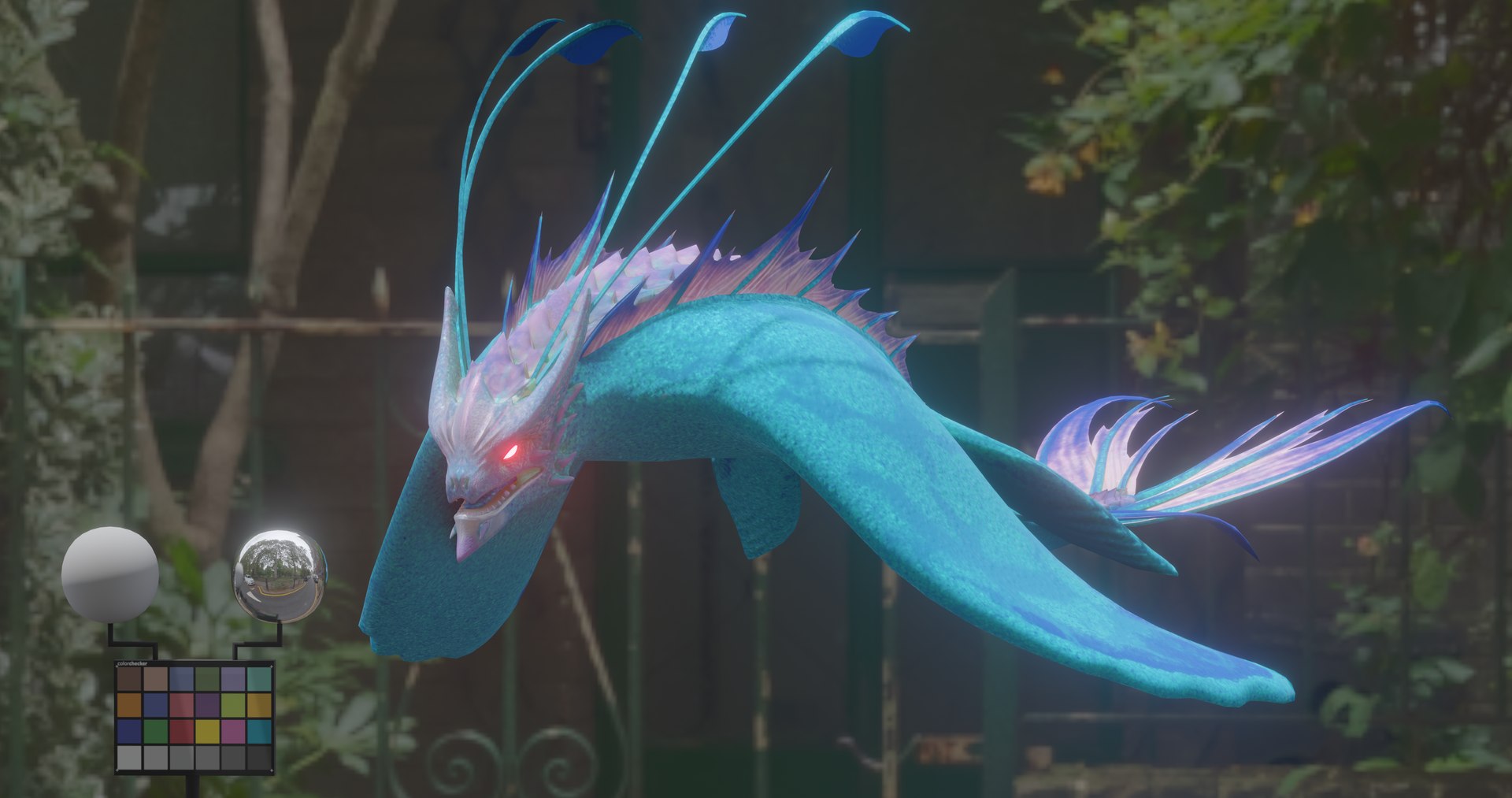 3D Flying sea creature - Rigged - TurboSquid 2085658