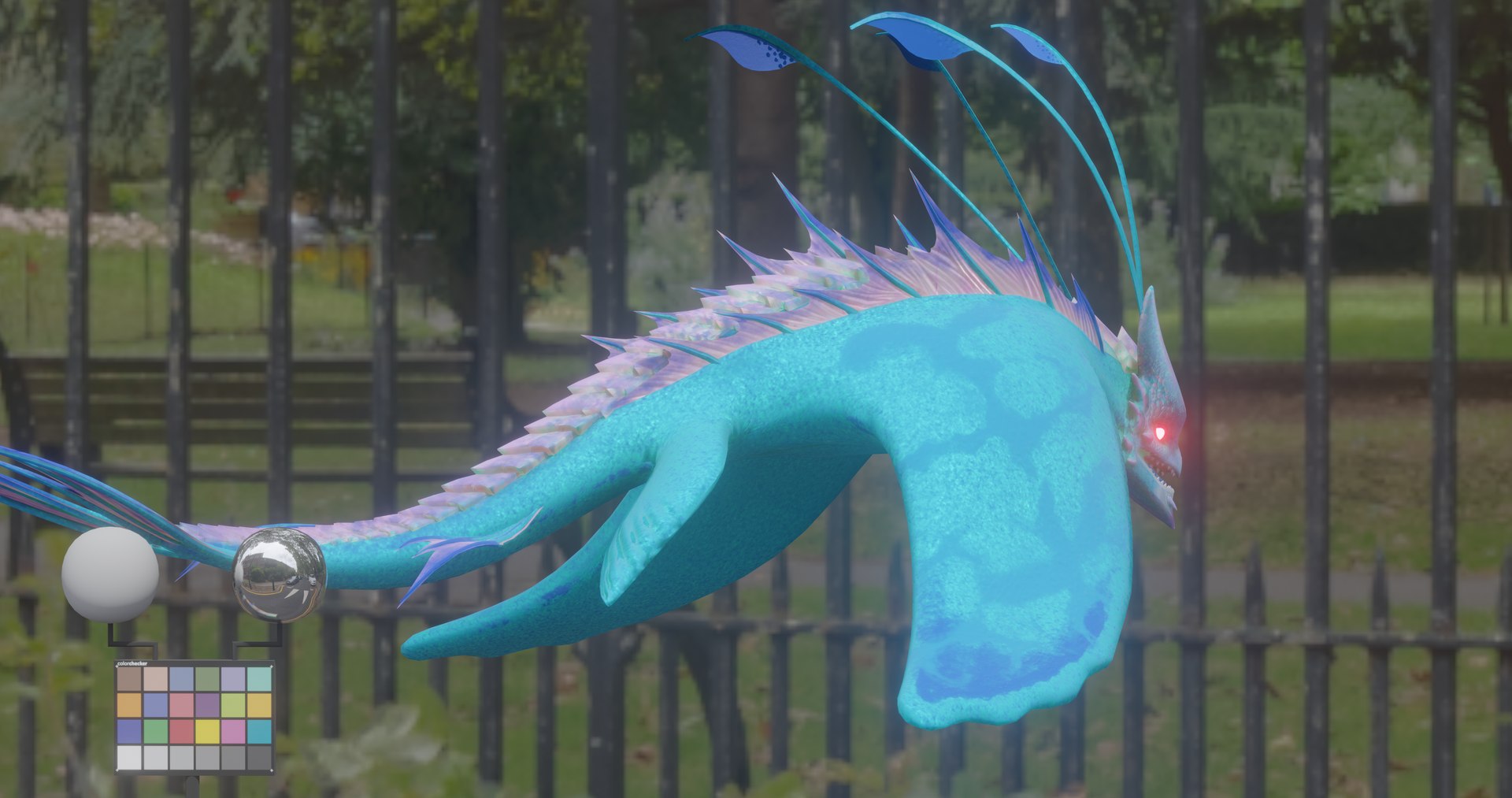 3D Flying sea creature - Rigged - TurboSquid 2085658
