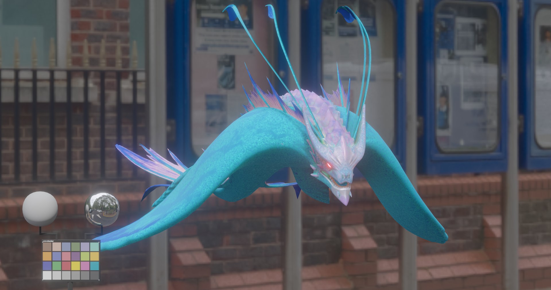 3D Flying sea creature - Rigged - TurboSquid 2085658