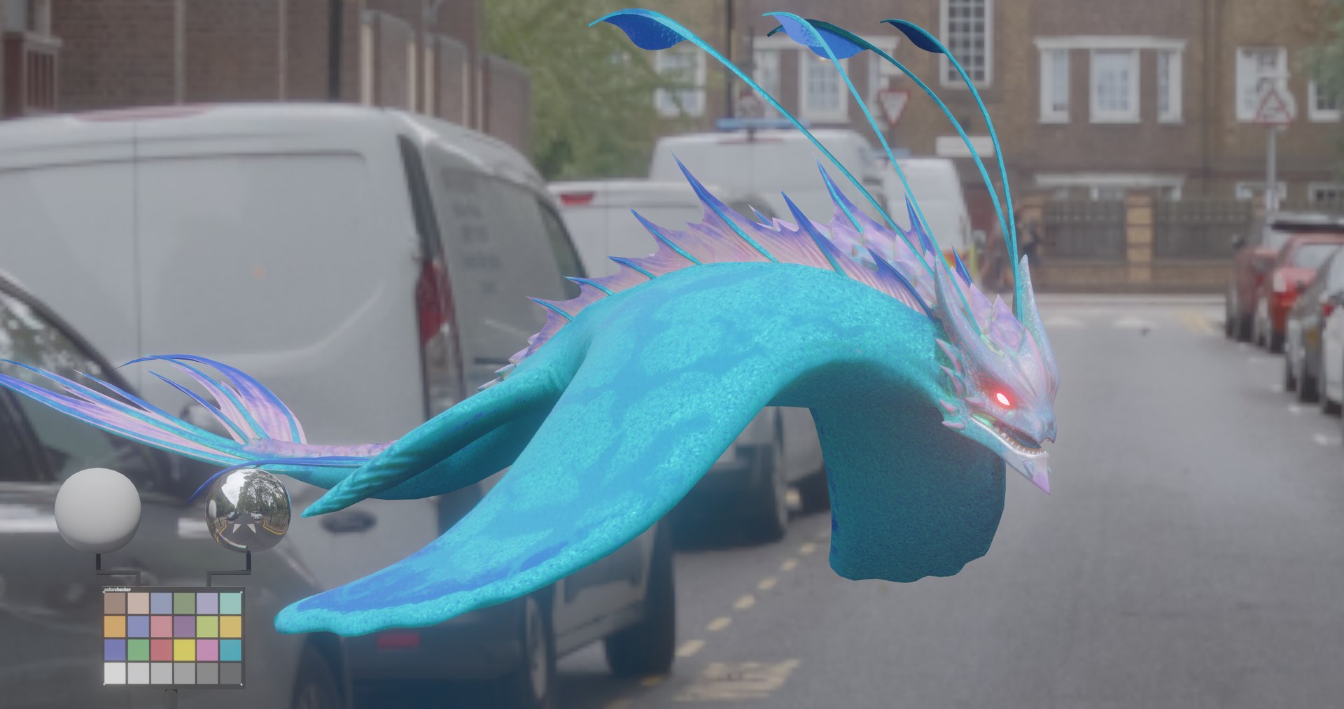 3D Flying sea creature - Rigged - TurboSquid 2085658
