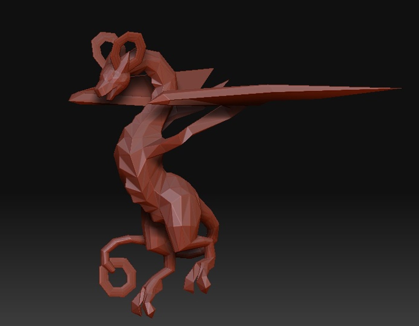 3d dragon model