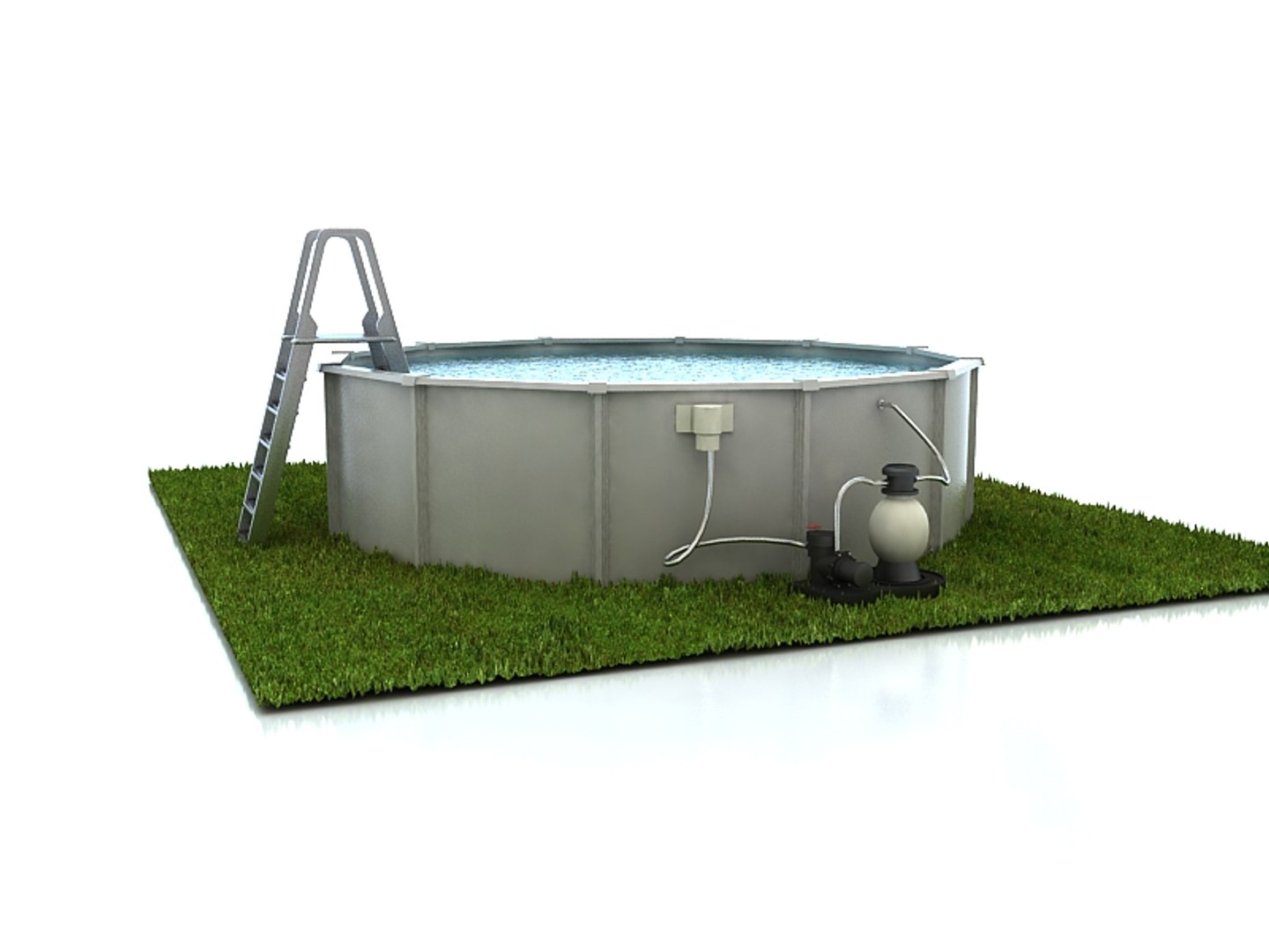 3d Swimming Pool Model