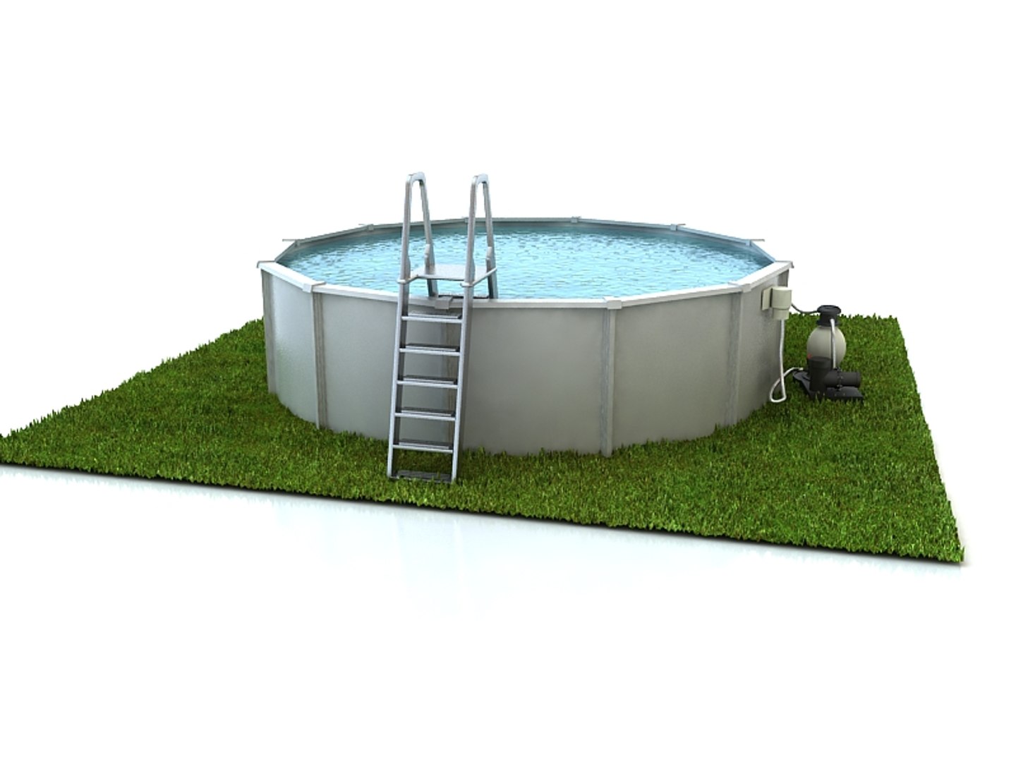 3d Swimming Pool Model