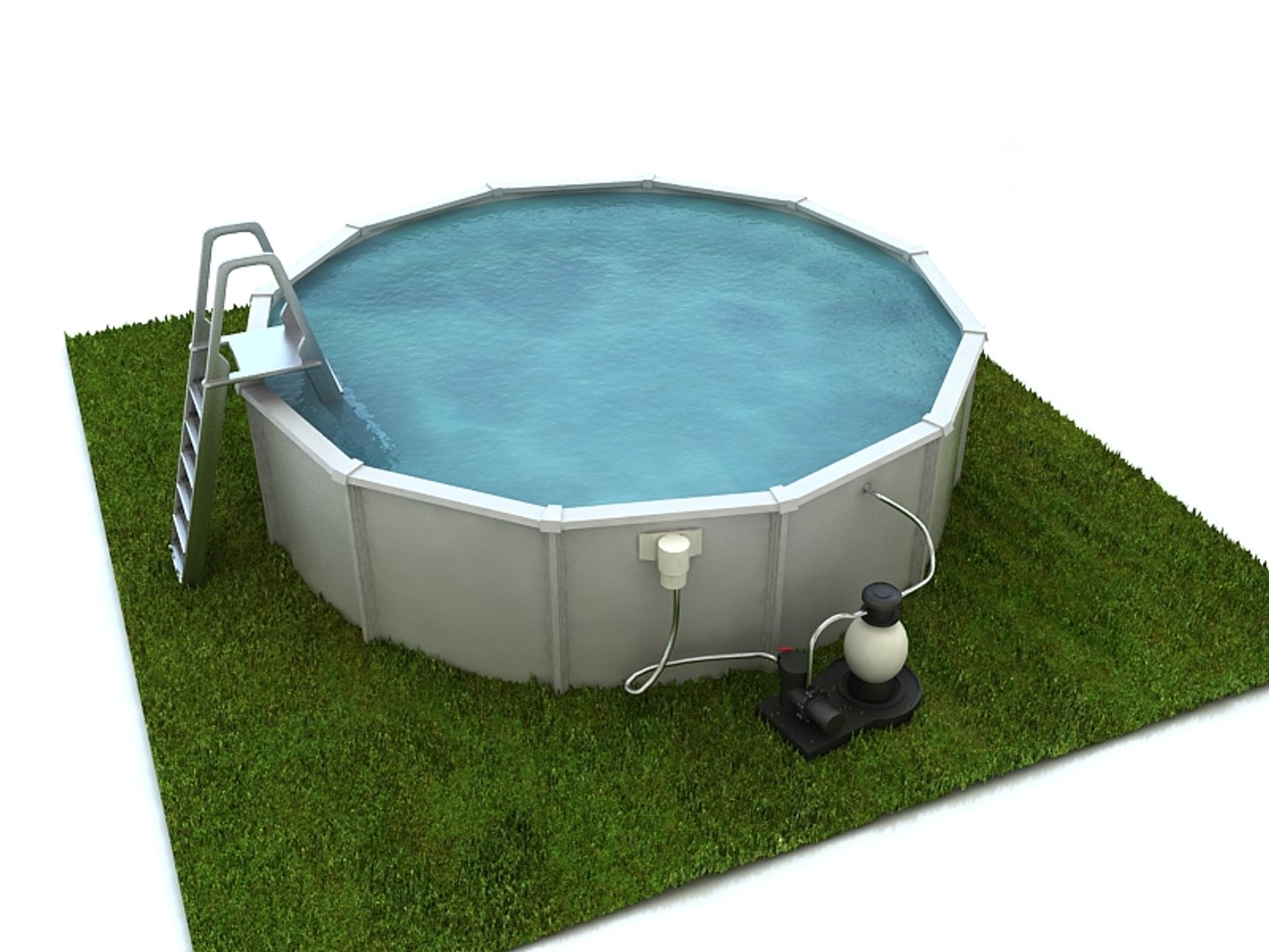 3d Swimming Pool Model