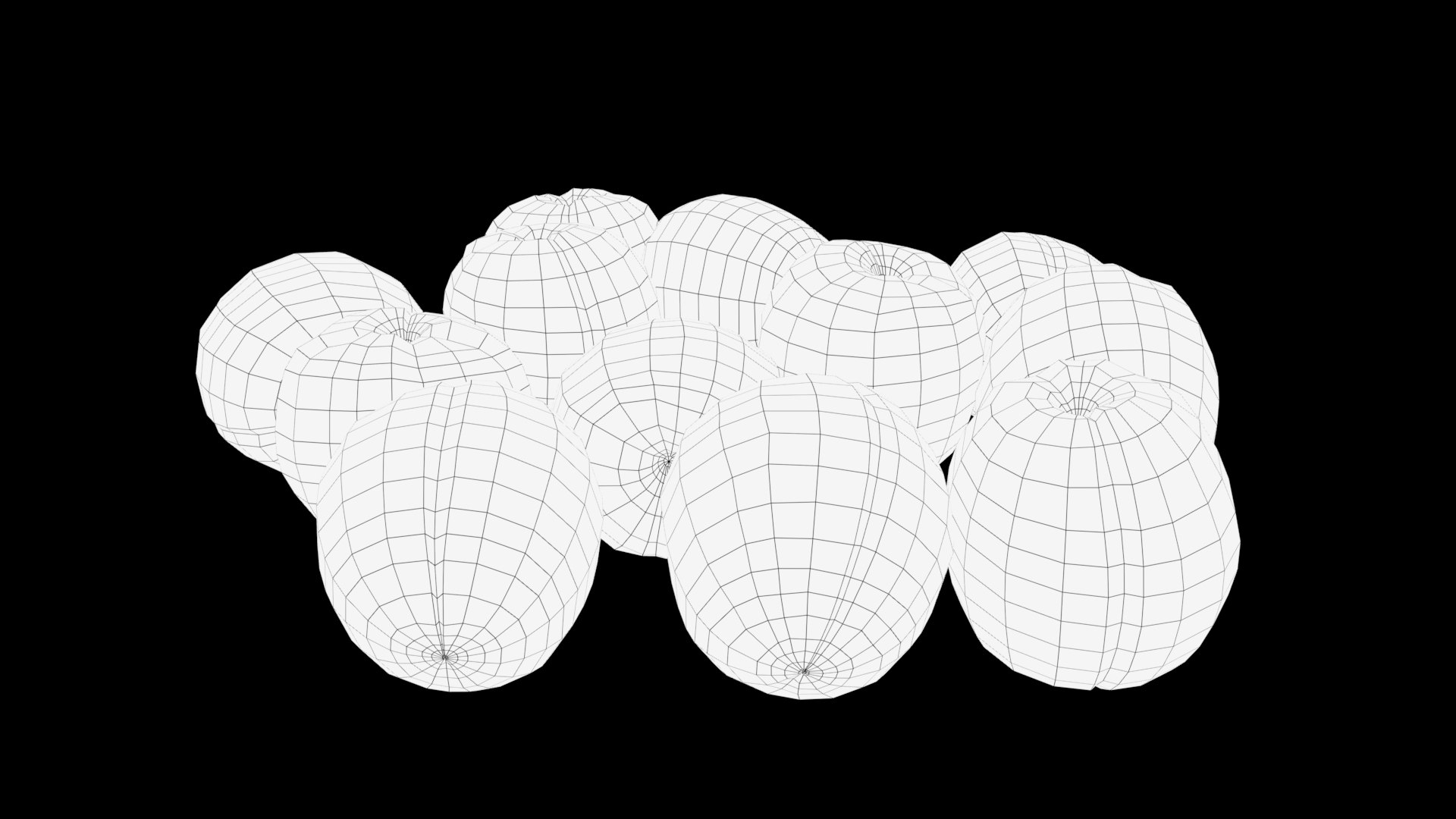 3D Nectarines - TurboSquid 1914588