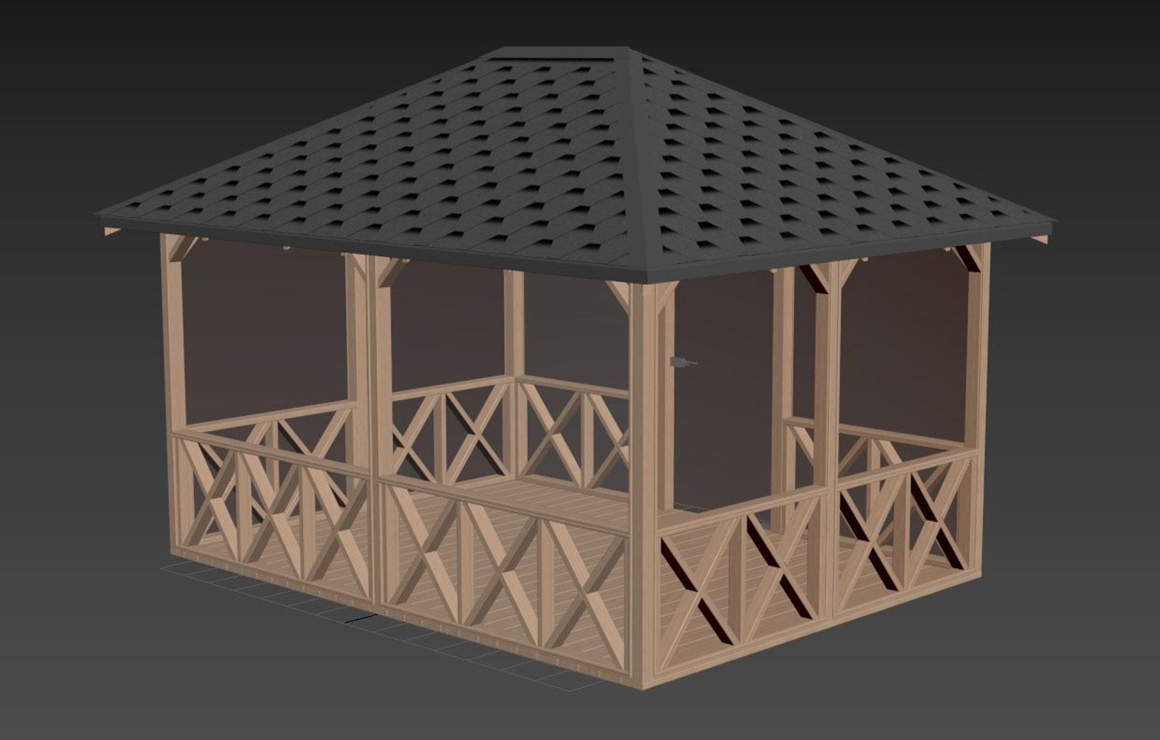 3D Model Pavilion - TurboSquid 2089092