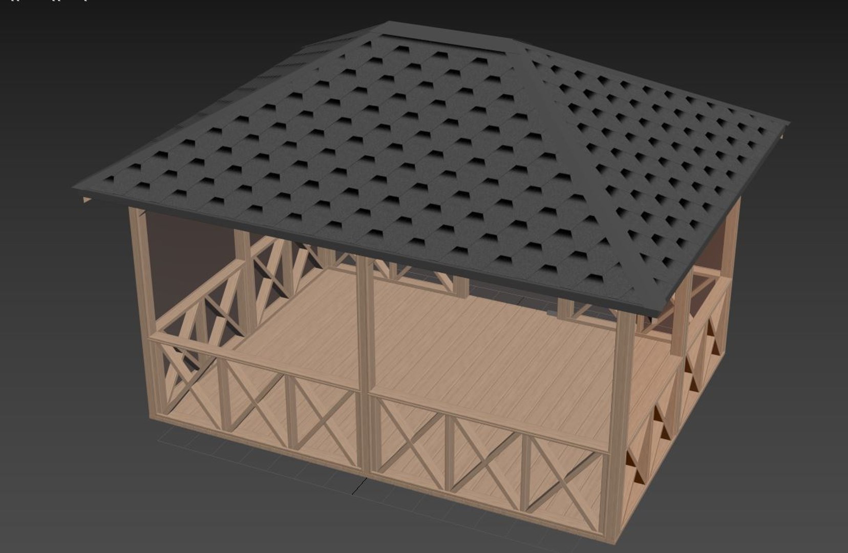 3D Model Pavilion - TurboSquid 2089092