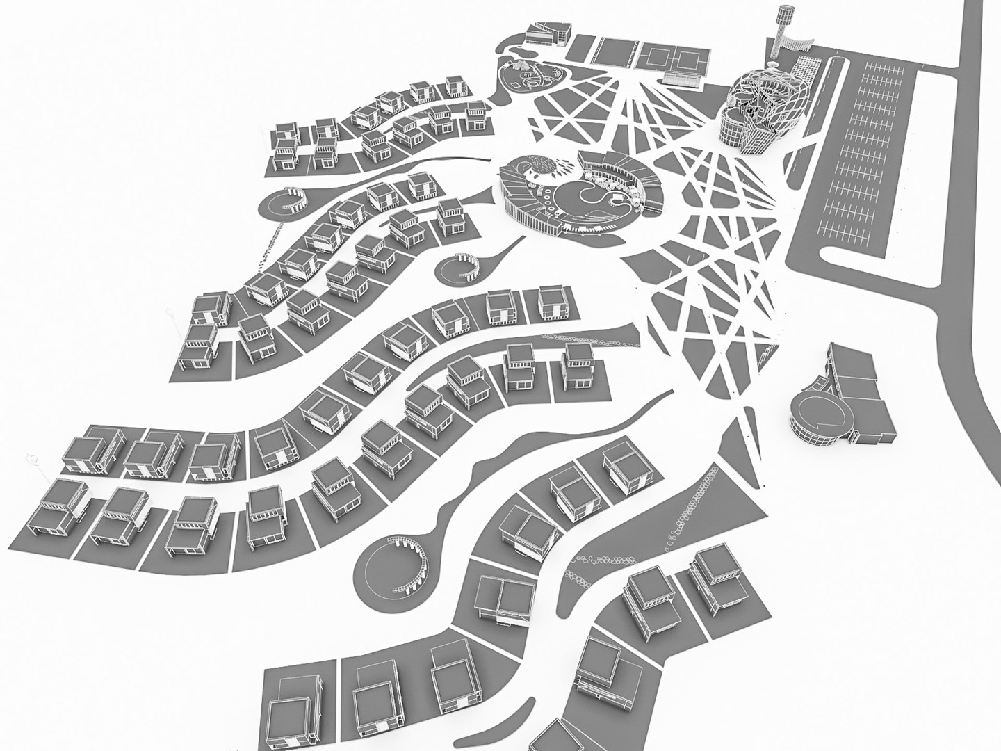 3D Health Spa Resort Model - TurboSquid 1751192