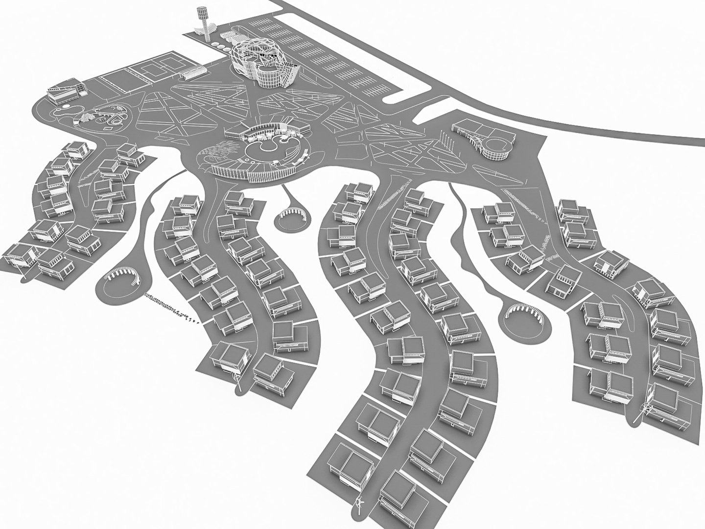 3D Health Spa Resort Model - TurboSquid 1751192