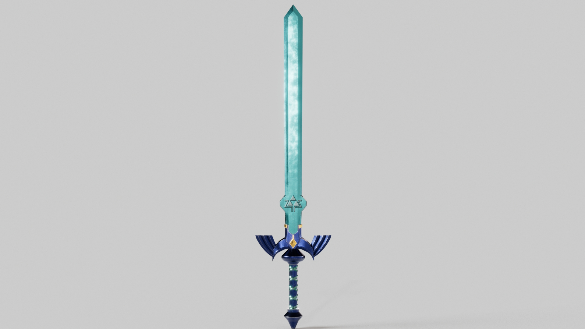 3D BOTW - MasterSword - TurboSquid 2161230