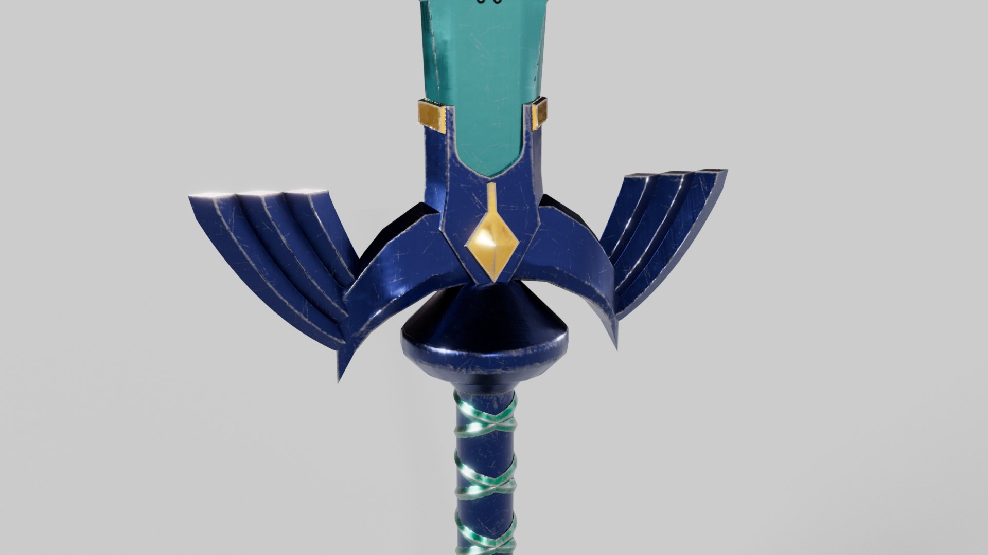 3D BOTW - MasterSword - TurboSquid 2161230