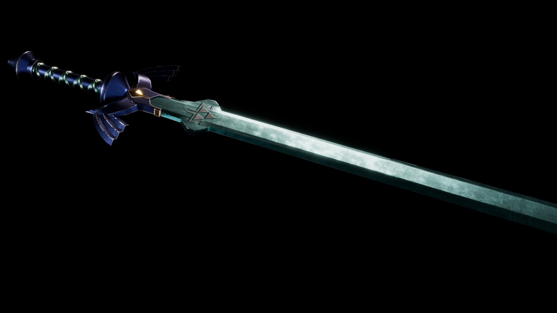 3D BOTW - MasterSword - TurboSquid 2161230