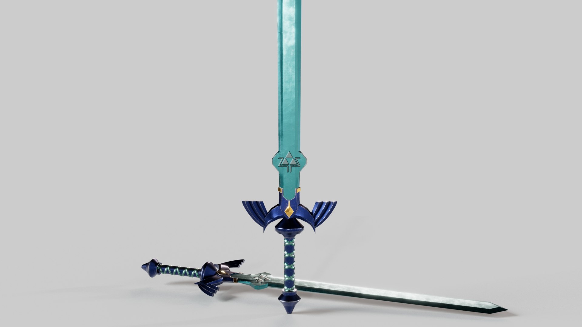 3D BOTW - MasterSword - TurboSquid 2161230