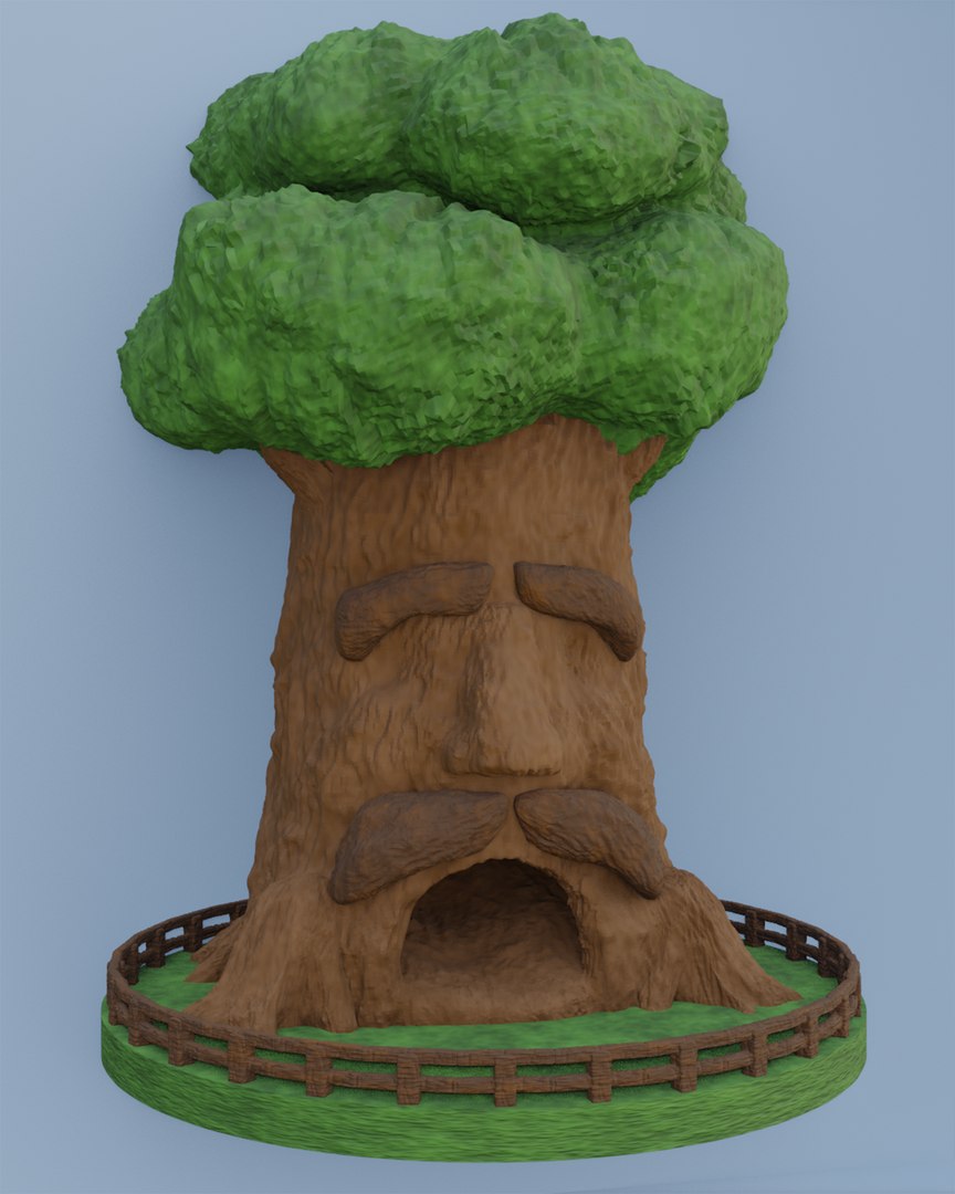 3D Model STL DICE TOWER - DEKU TREE - TurboSquid 2221205