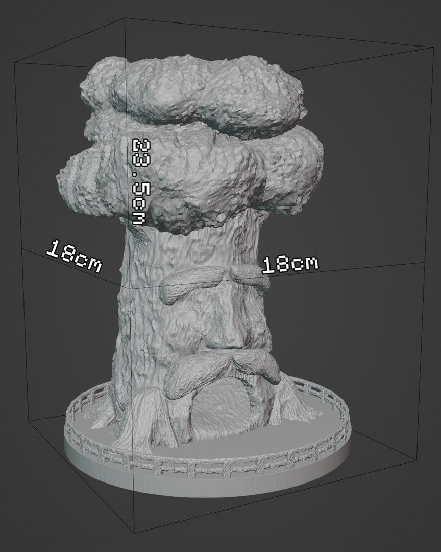 3D Model STL DICE TOWER - DEKU TREE - TurboSquid 2221205