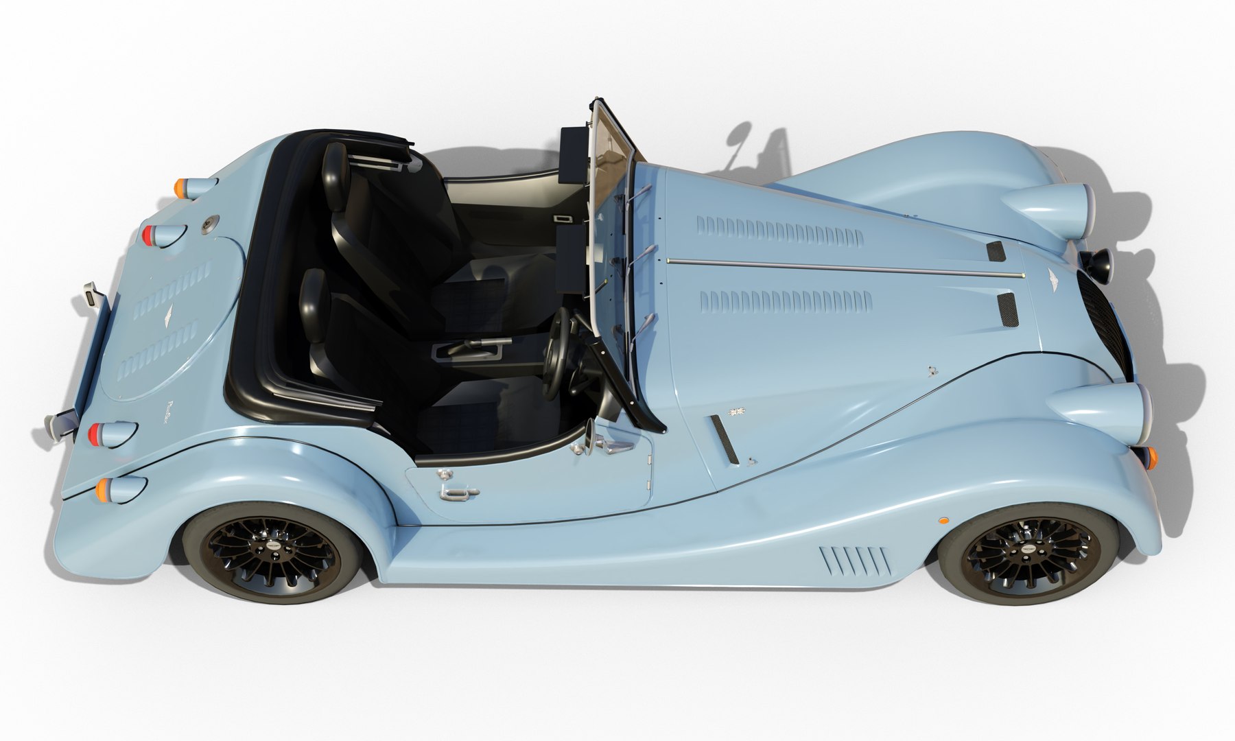 3D Model Morgan Plus Six 3D - TurboSquid 2167230
