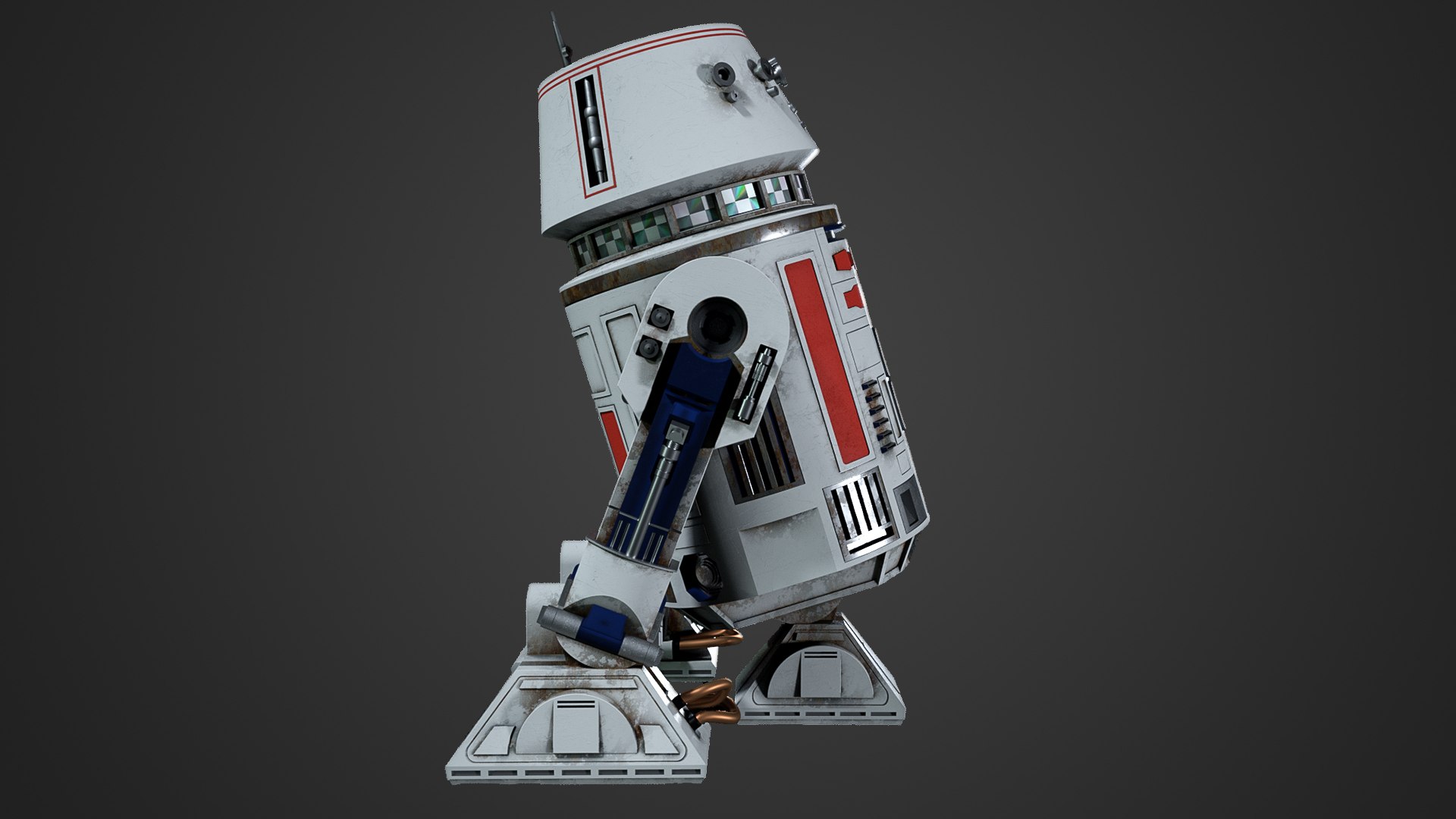 3D R5-d4 R5 War - TurboSquid 1645639