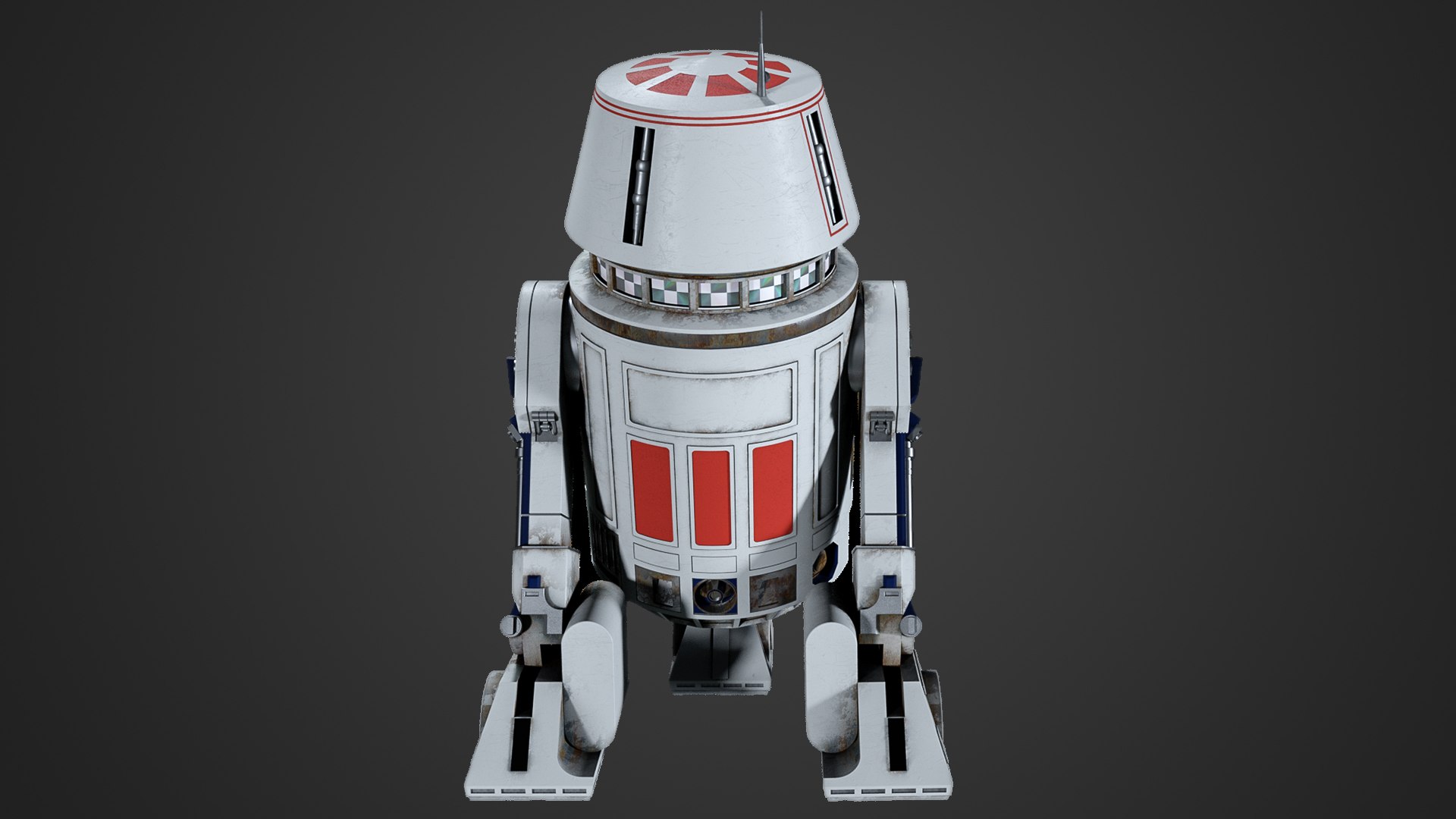 3D R5-d4 R5 War - TurboSquid 1645639