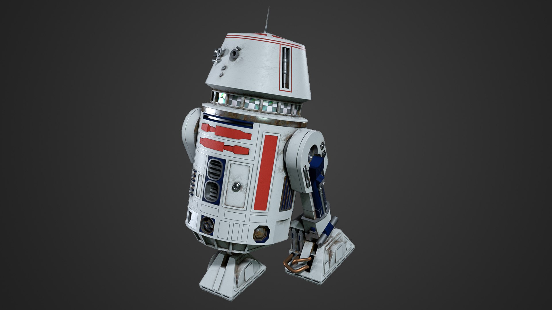 3D R5-d4 R5 War - TurboSquid 1645639