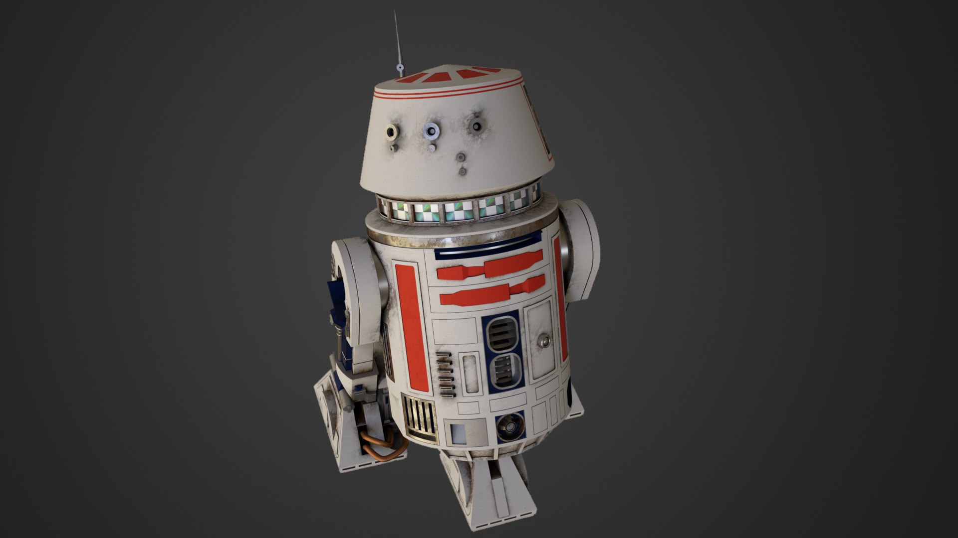 3D R5-d4 R5 War - TurboSquid 1645639