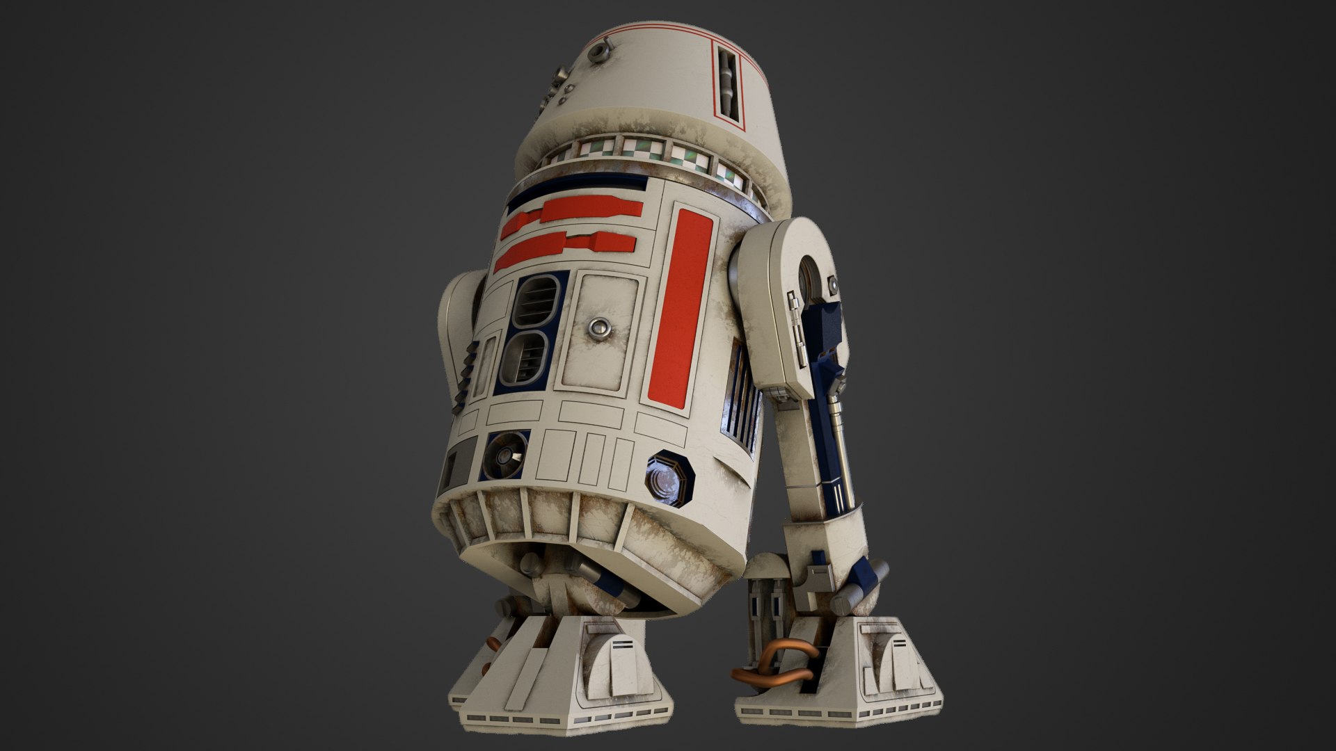 3D R5-d4 R5 War - TurboSquid 1645639