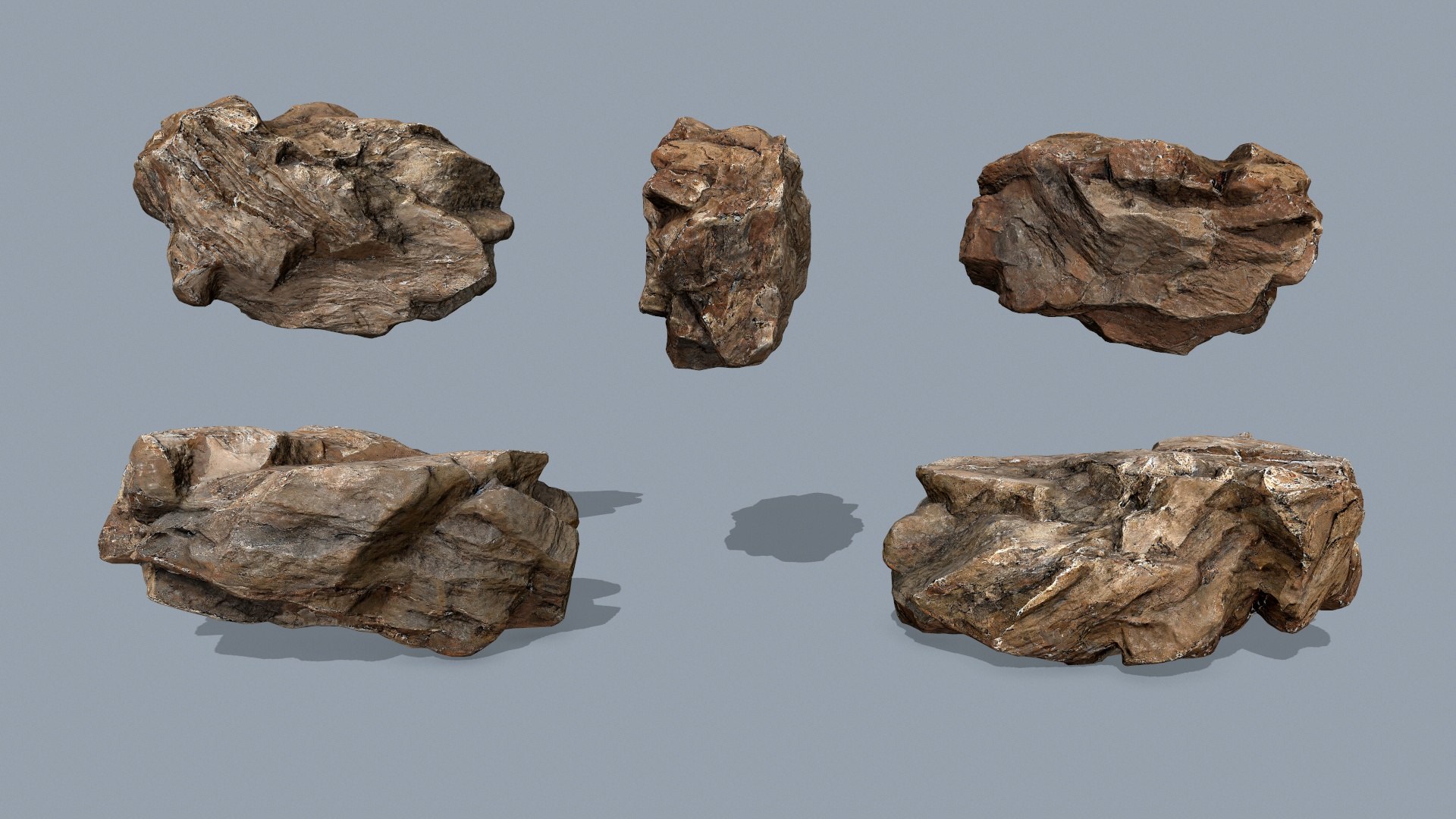Desert Rocks 3D - TurboSquid 2205808