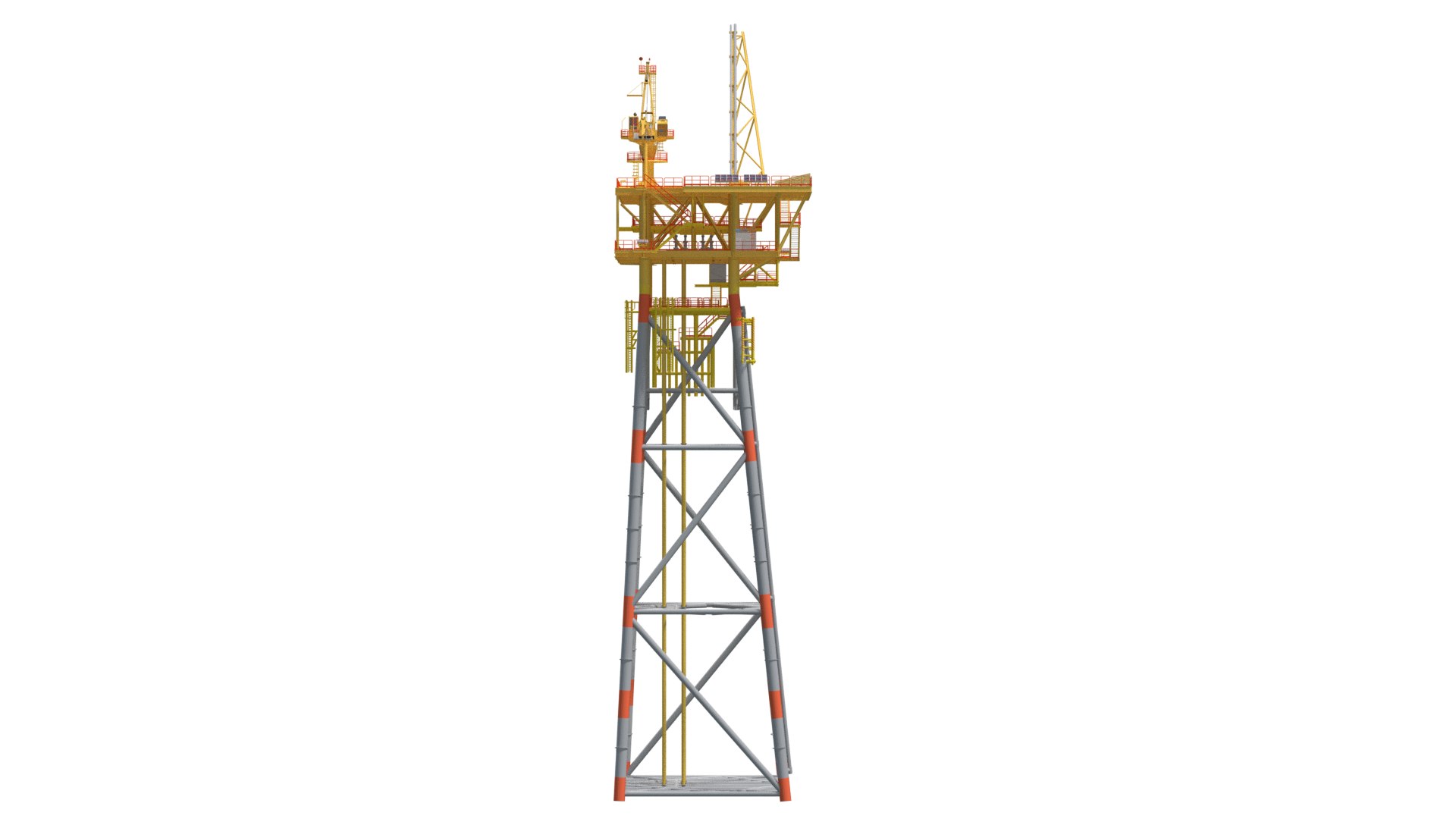 Offshore Wellhead Platform 3D Model - TurboSquid 1224509