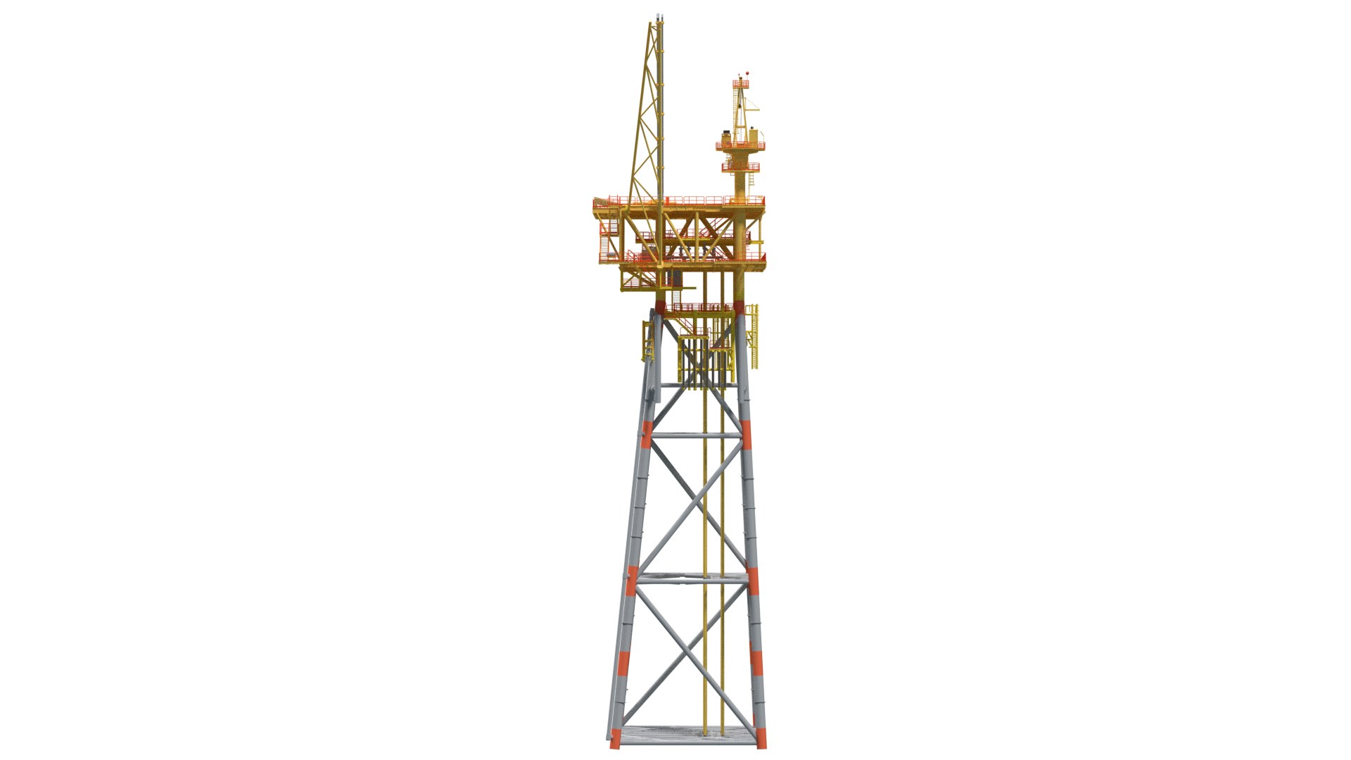 Offshore Wellhead Platform 3D Model - TurboSquid 1224509