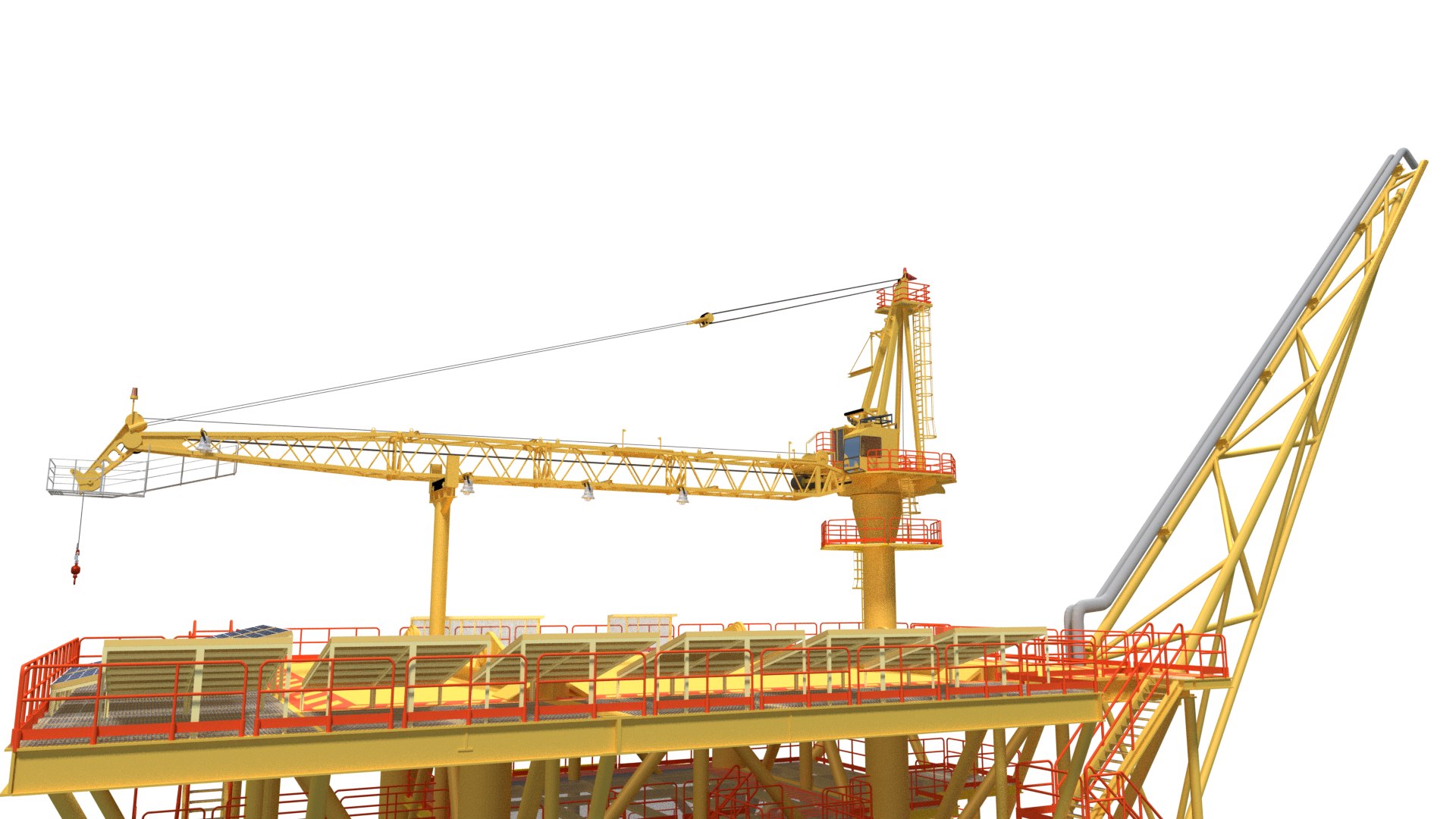 Offshore Wellhead Platform 3D Model - TurboSquid 1224509
