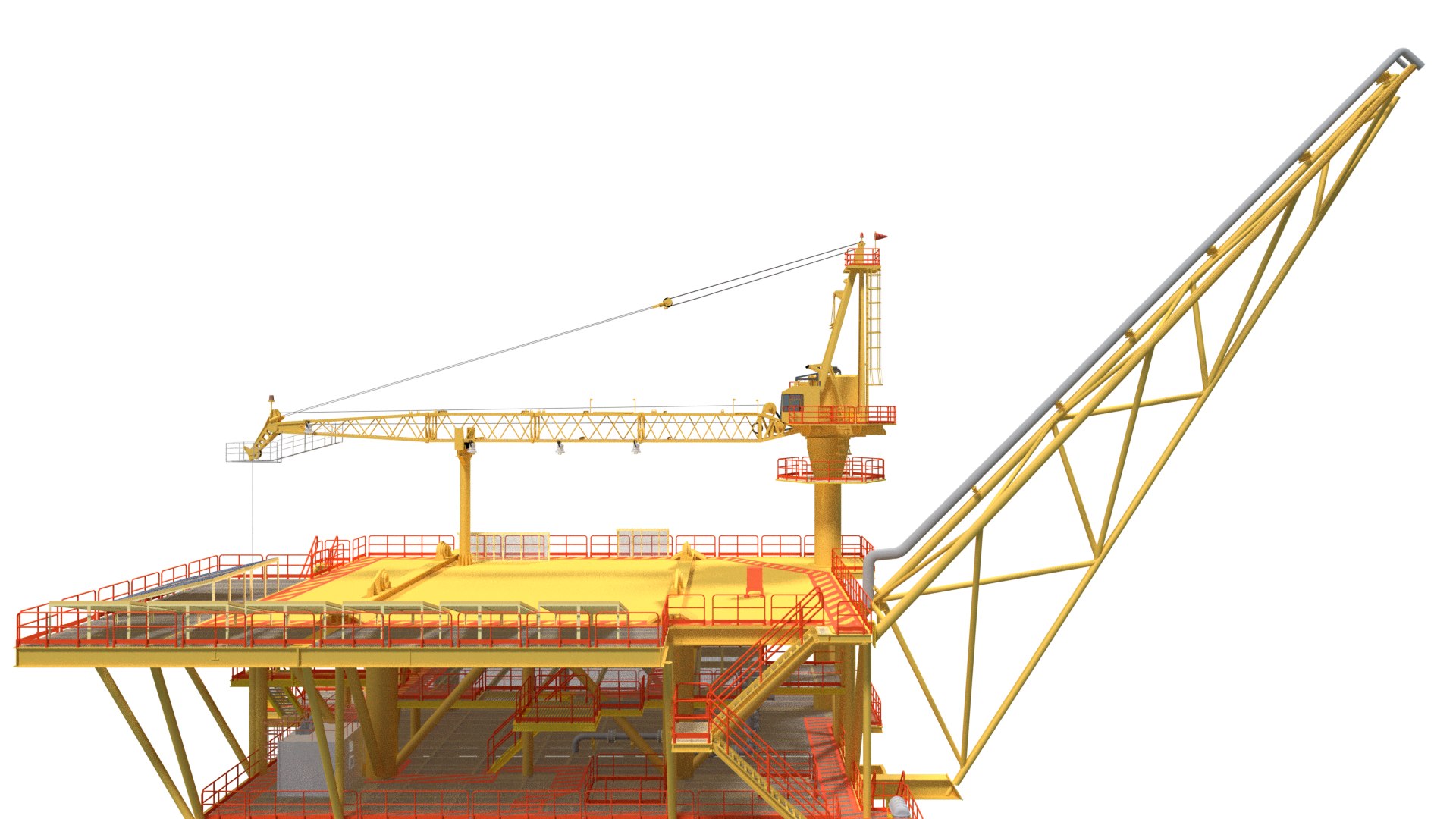 Offshore Wellhead Platform 3D Model - TurboSquid 1224509