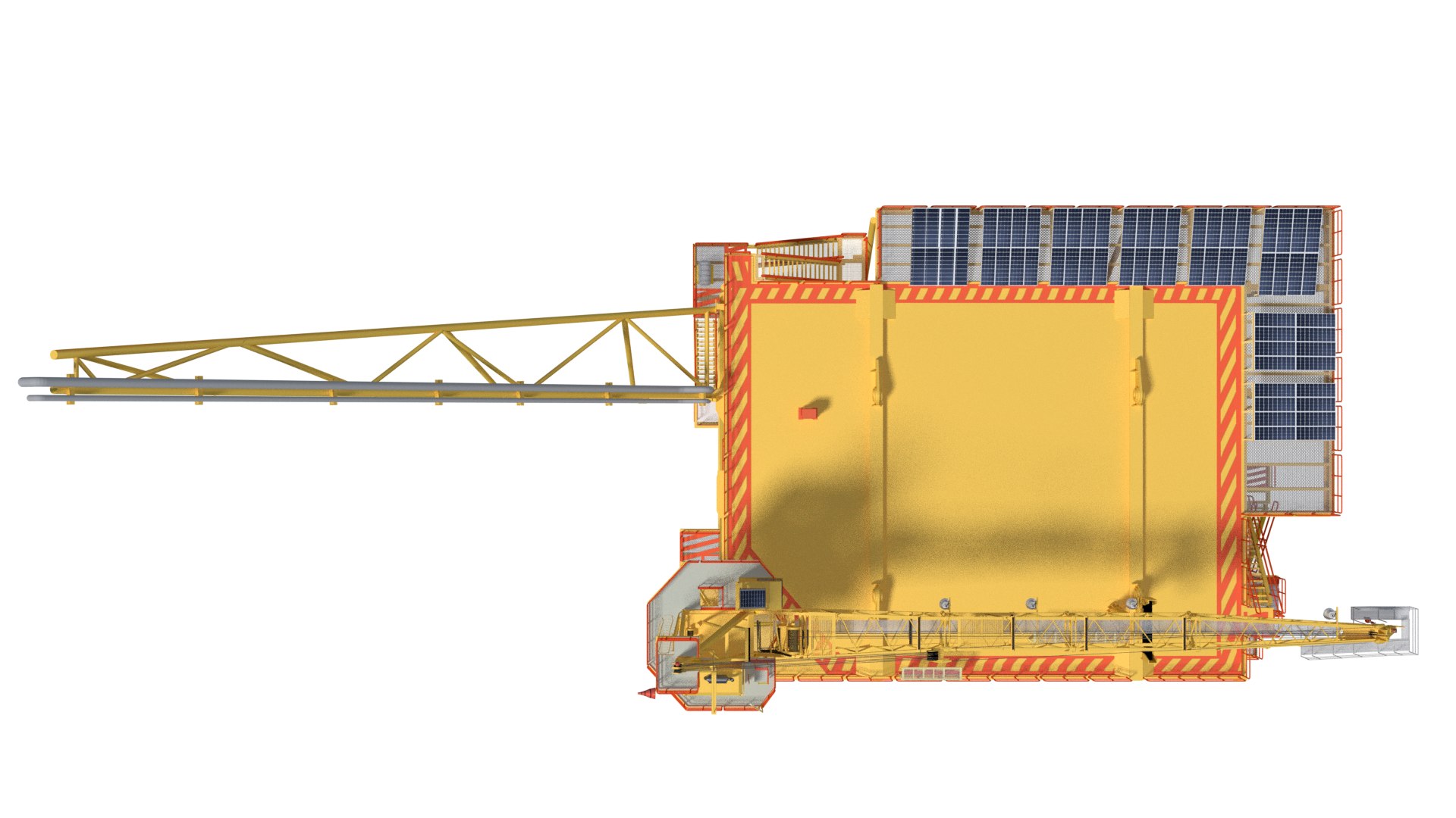 Offshore Wellhead Platform 3D Model - TurboSquid 1224509