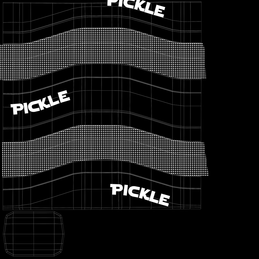 3D Pickleball Paddle Racket Model - TurboSquid 1314398