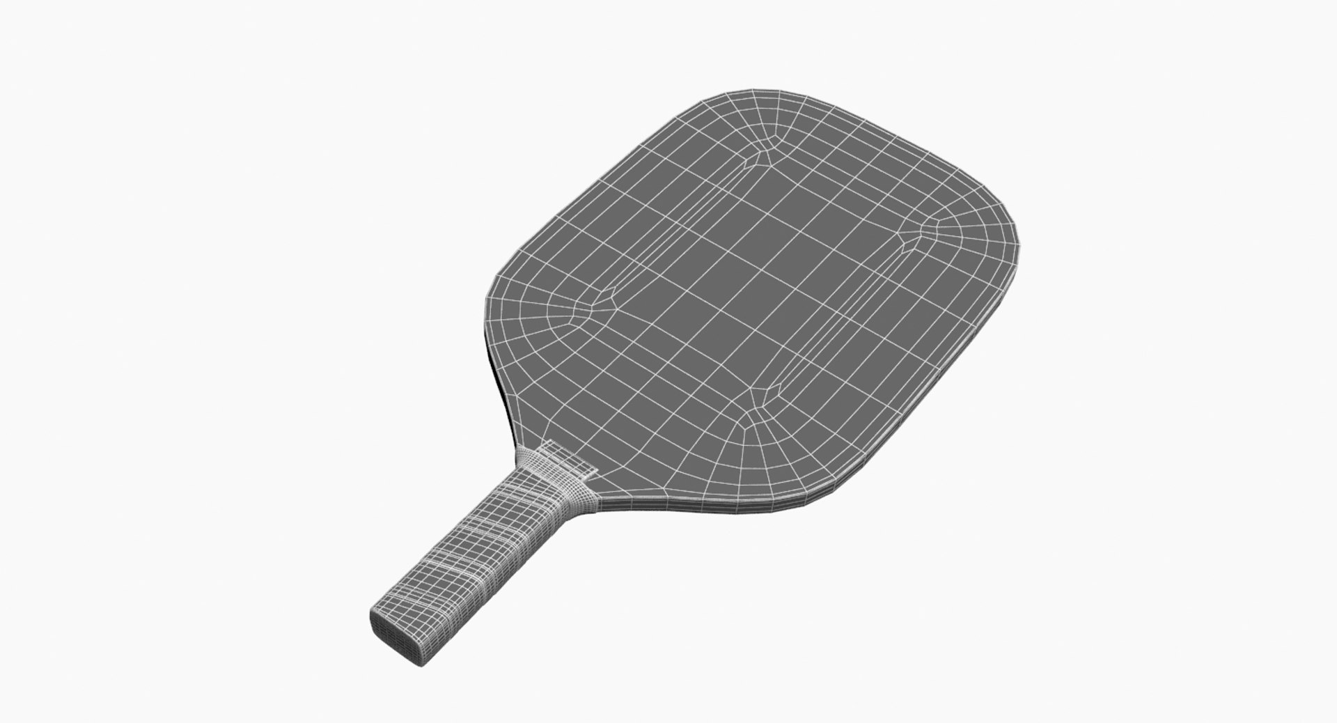 3D Pickleball Paddle Racket Model - TurboSquid 1314398